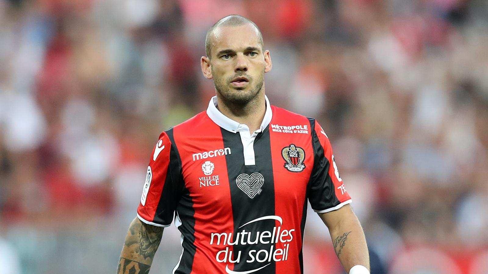 Wesley Sneijder quitte l'OGC Nice et rejoint Al Gharafa - Transferts ...