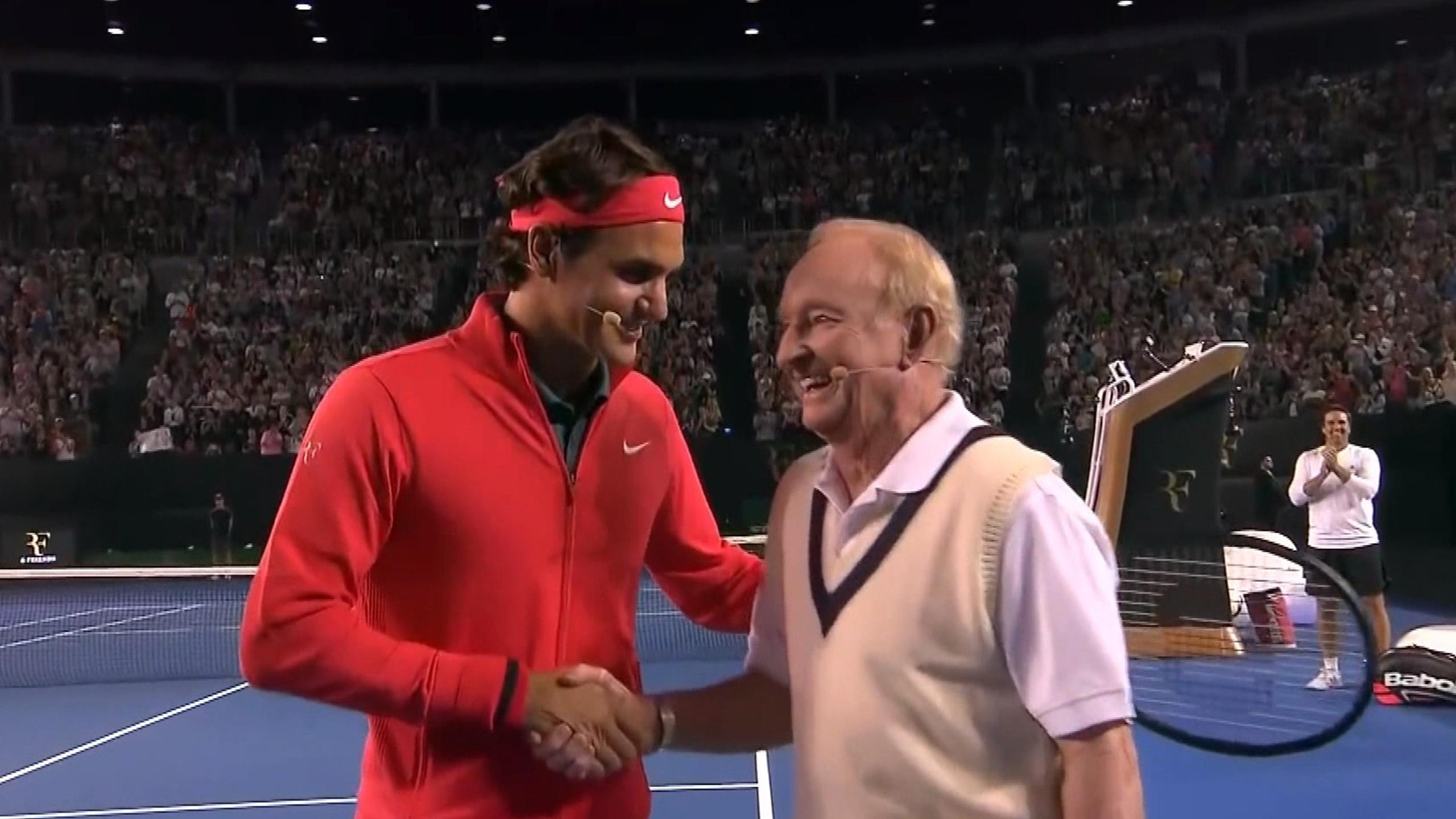 Roger Federer adelt Rod Laver: "Er ist der Größte aller Zeiten ...