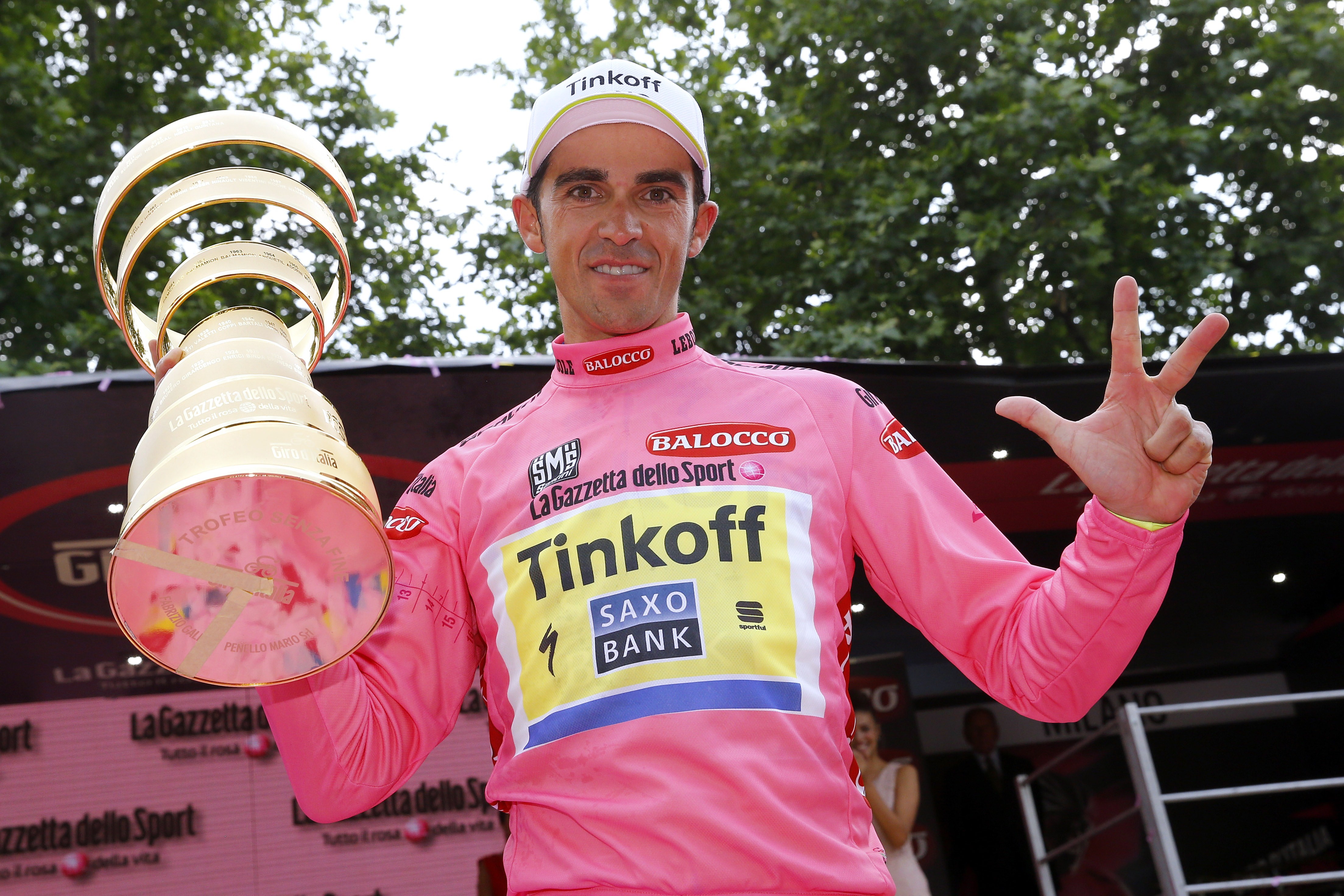¿Lo sabías? Juanpe López sucede a Contador como maglia rosa: todos los ...
