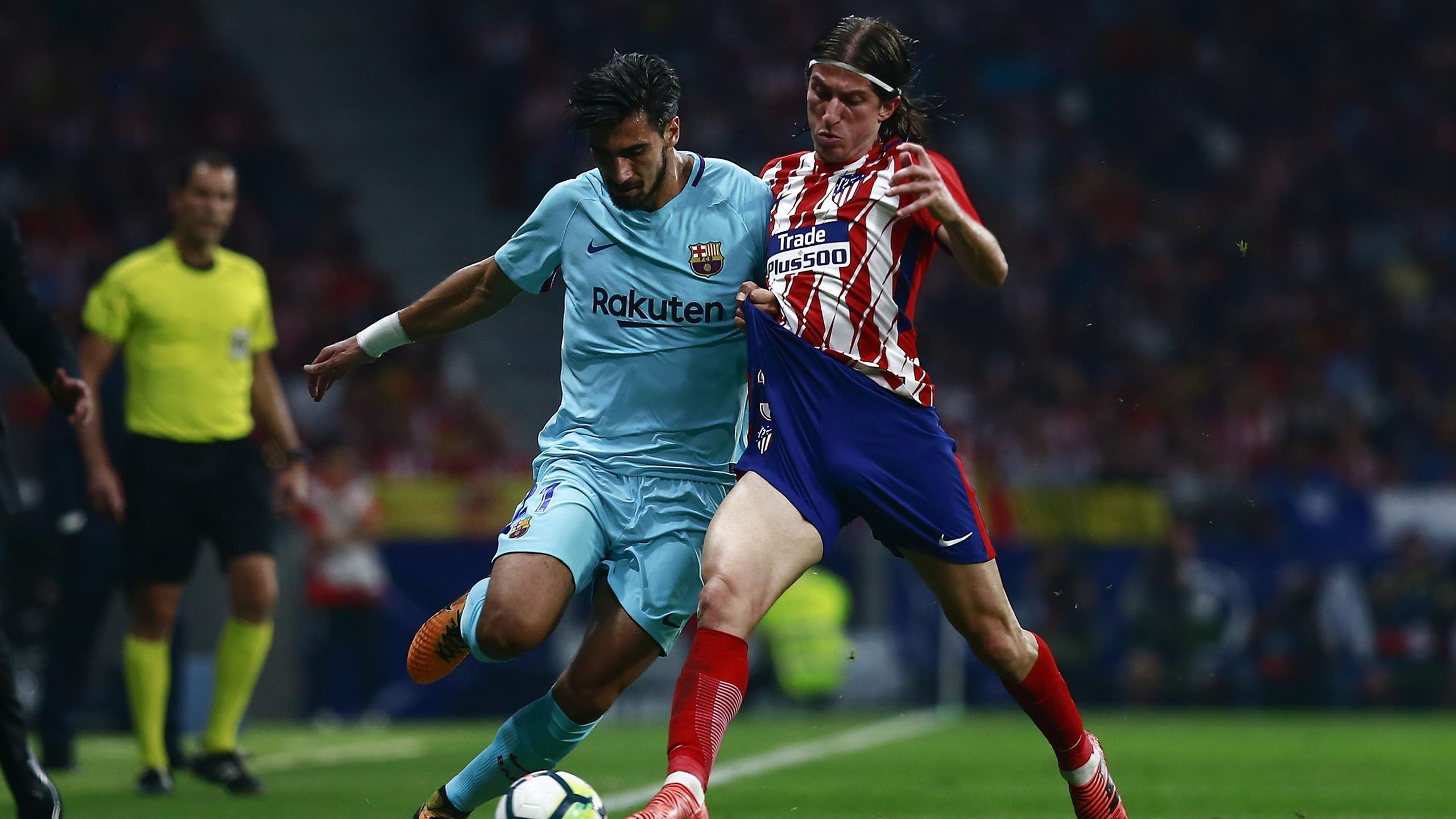 Luis Suárez rettet dem FC Barcelona einen Punkt bei Atlético Madrid ...