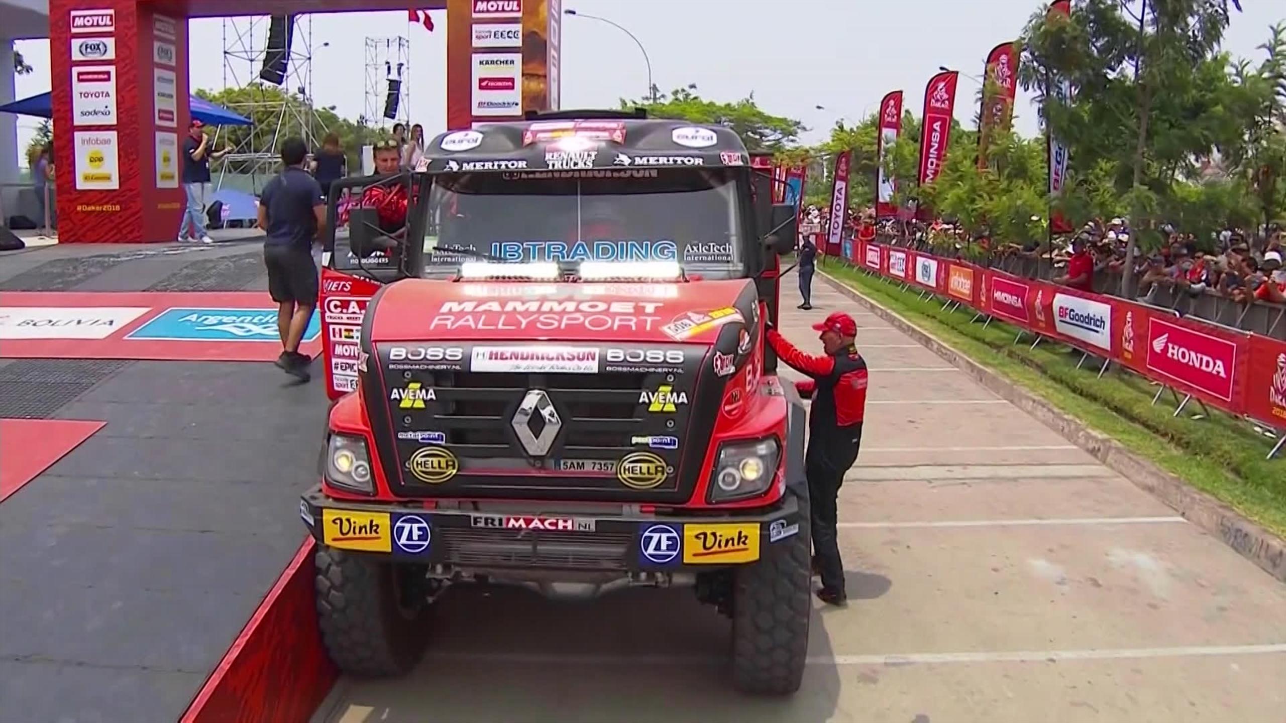 The huge Dakar trucks are ready for the challenge - Rally Raid video ...
