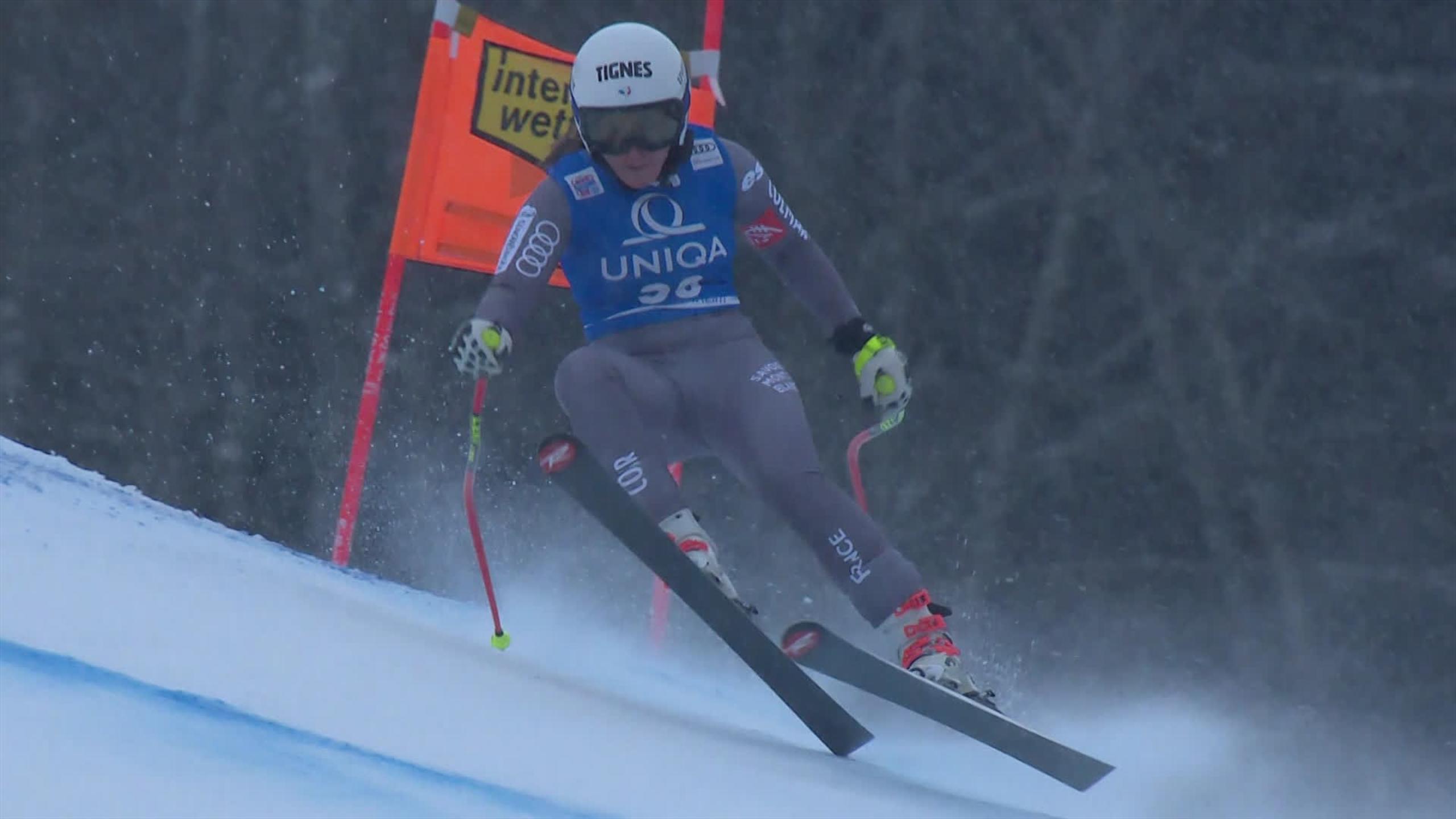 VIDEO - Et Gauthier a encore saisi sa chance - Vidéo Ski alpin - Eurosport