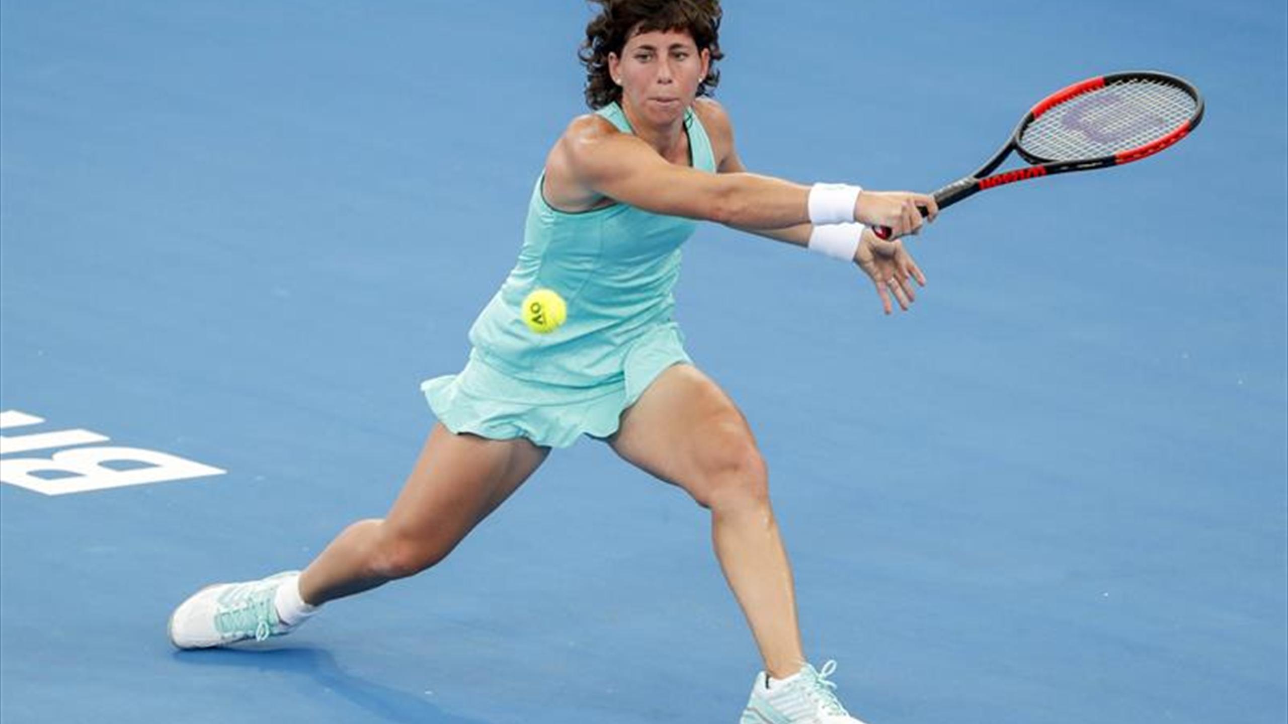 Carla Suárez: "Estoy con muchas ganas de competir" - Eurosport