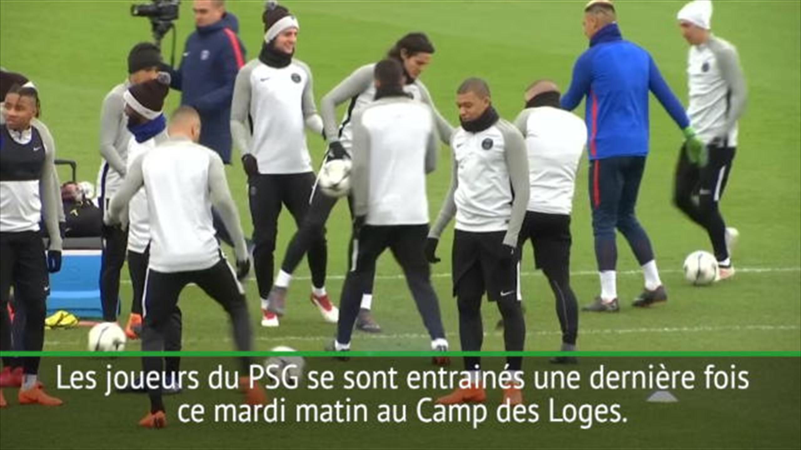 8es - Le dernier entrainement au Camp des Loges avant Madrid - Vidéo ...