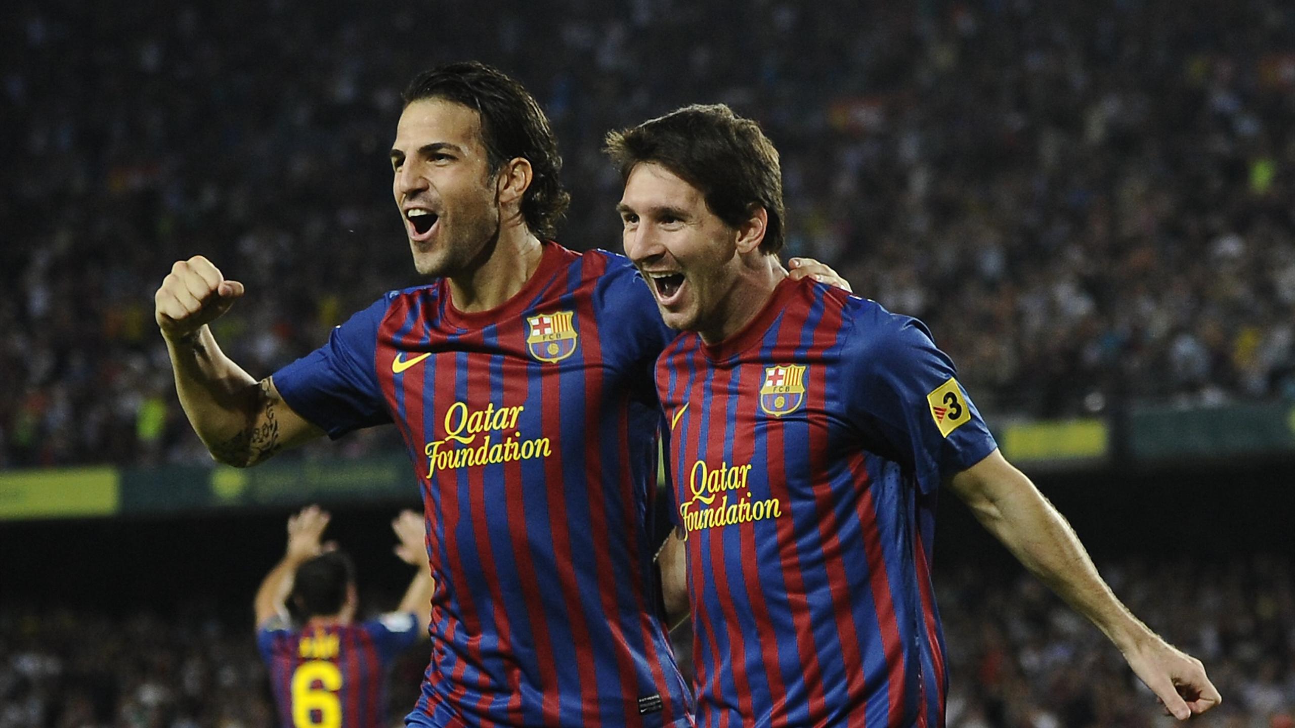 Cesc Fàbregas erzählt von Lionel Messis erstem Training beim FC ...
