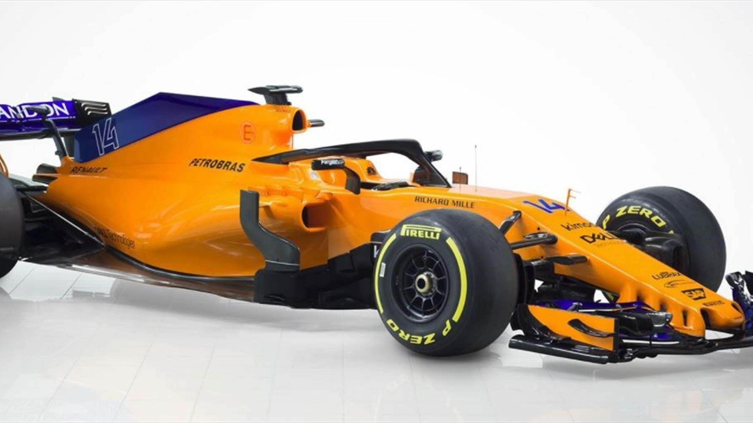 Formel 1: McLaren stellt Auto mit Papaya-Orange und Renault-Motoren vor ...