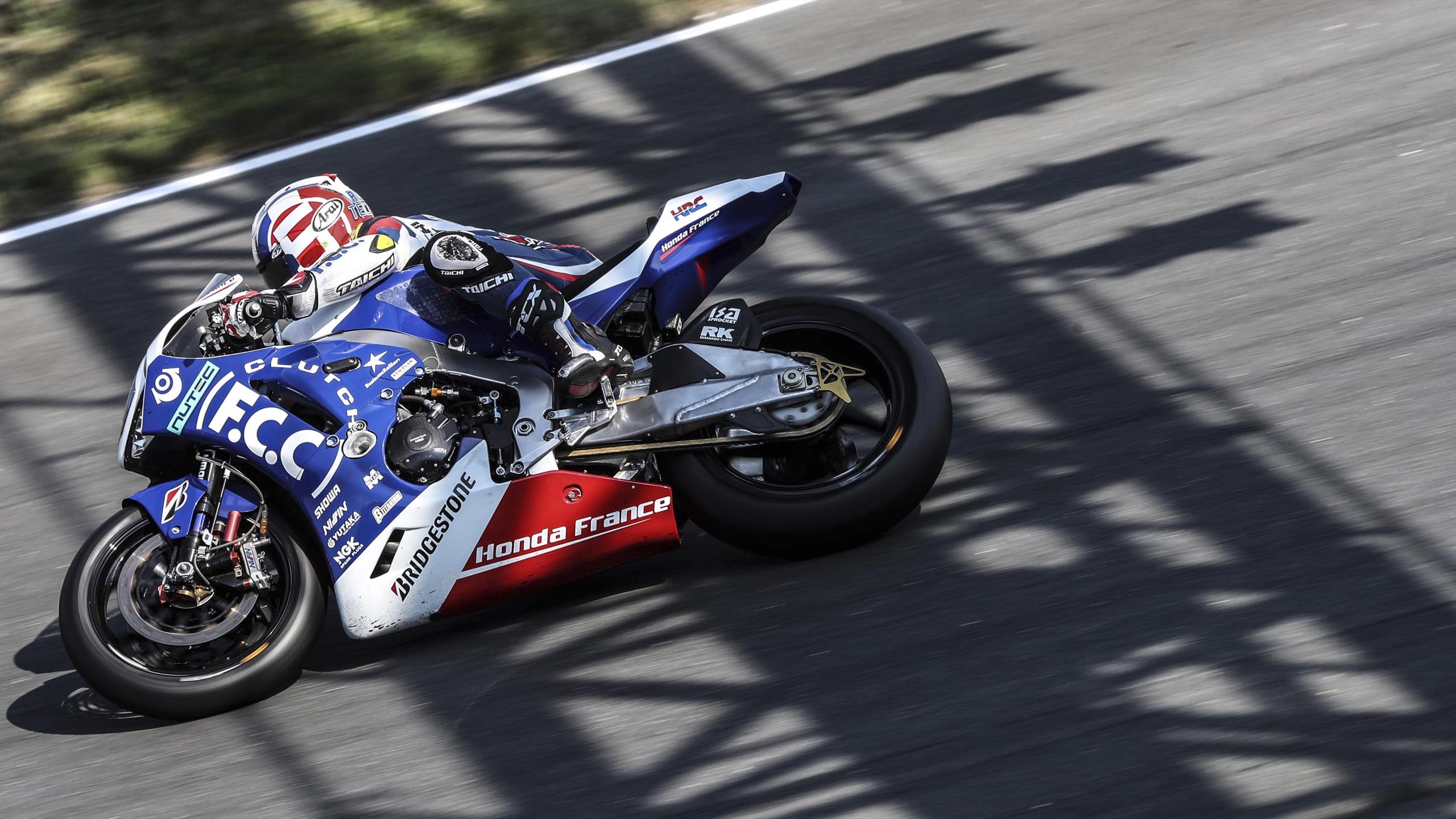 F.C.C. TSR Honda France en pole provisoire en Allemagne - Eurosport