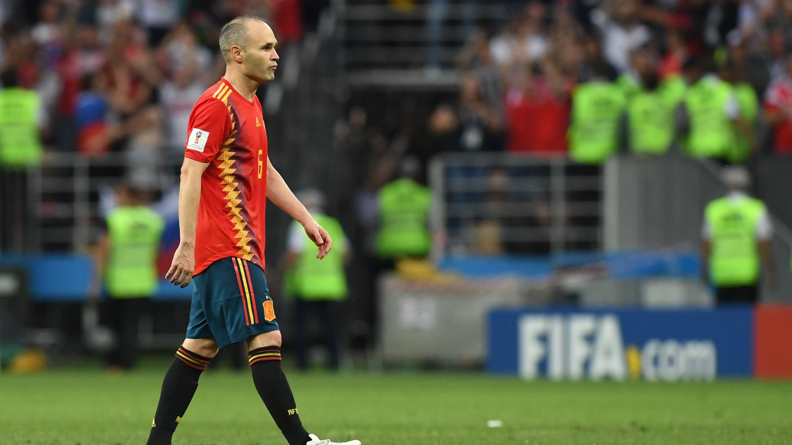 World Cup 2018: Andres Iniesta retires from international football ...
