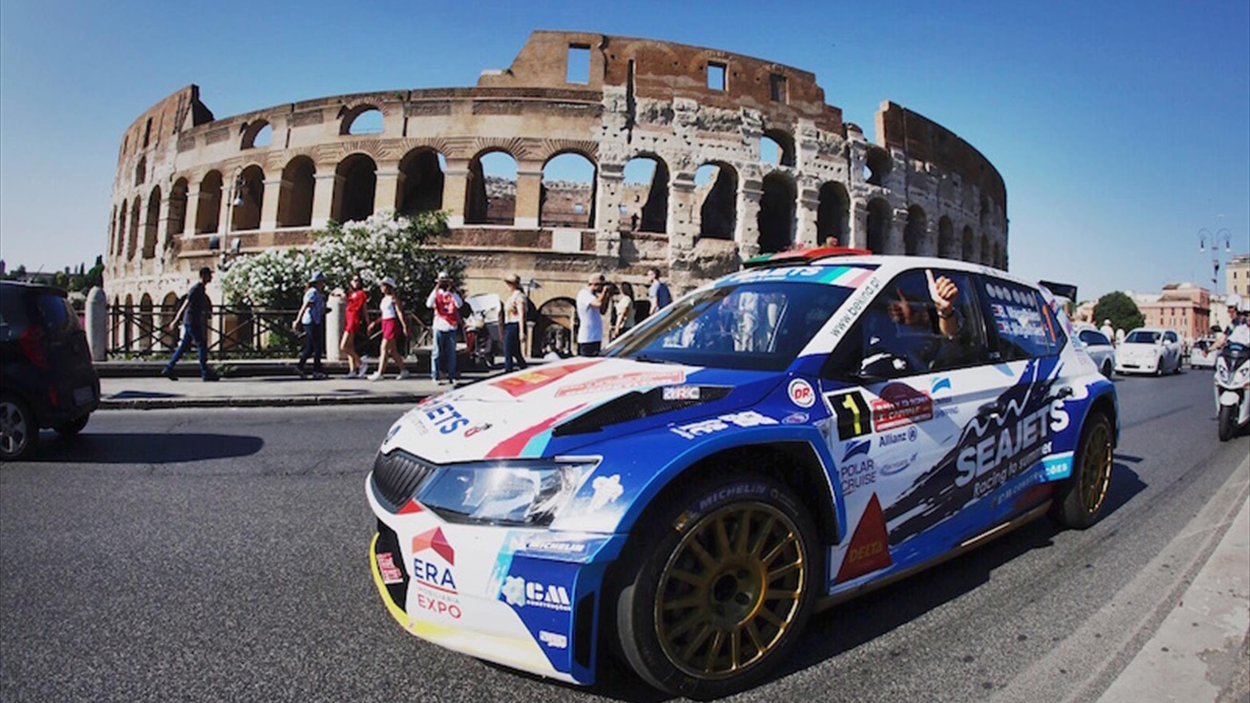 Le menu de ce samedi au Rallye ERC de Rome Capitale - Eurosport