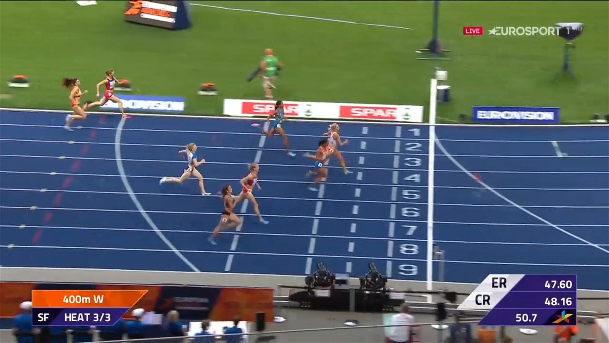 Twee Nederlandse vrouwen in finale 400m - Eurosport