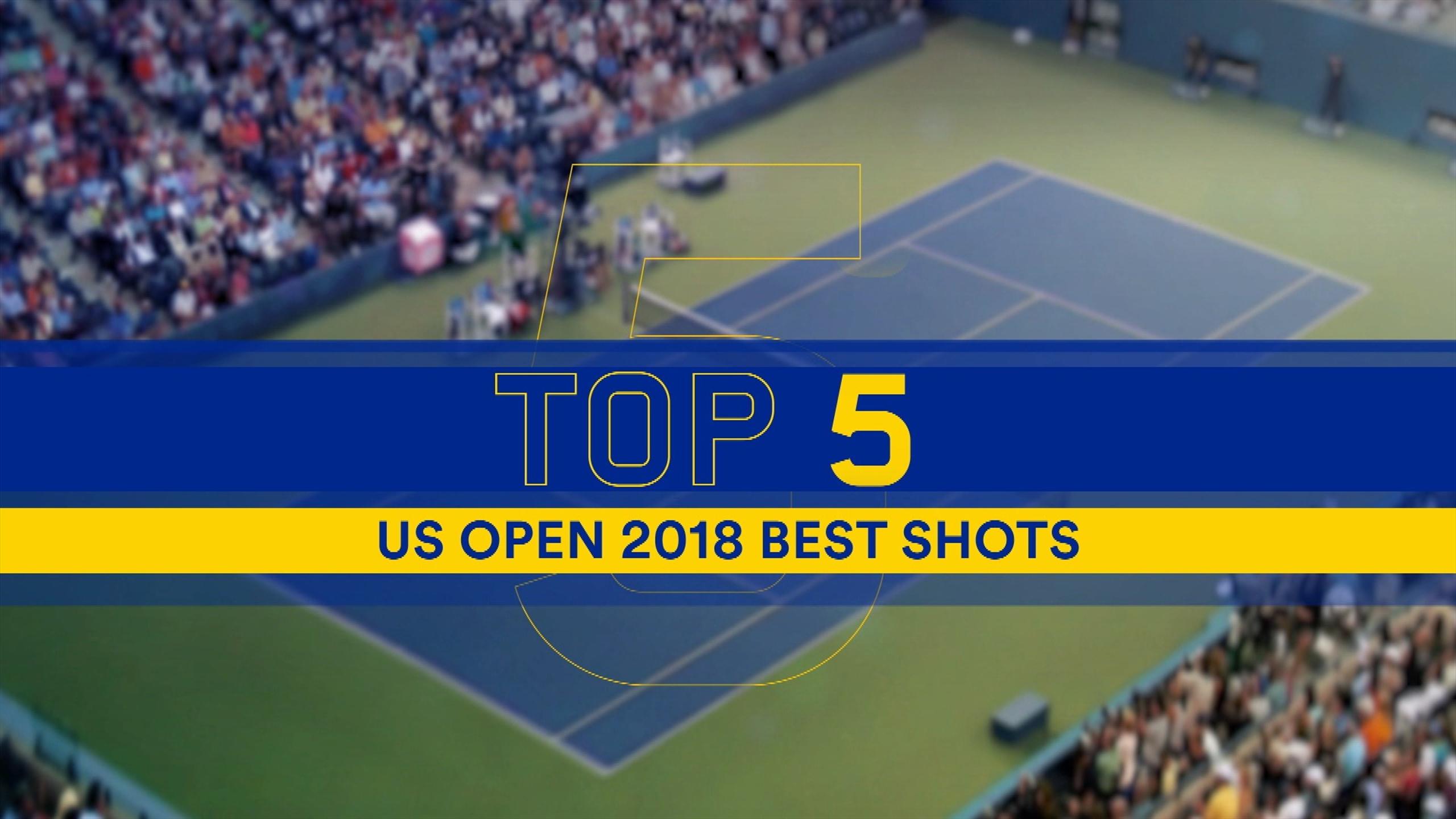 US Open: top-5 mooiste punten van dag 1 - Eurosport