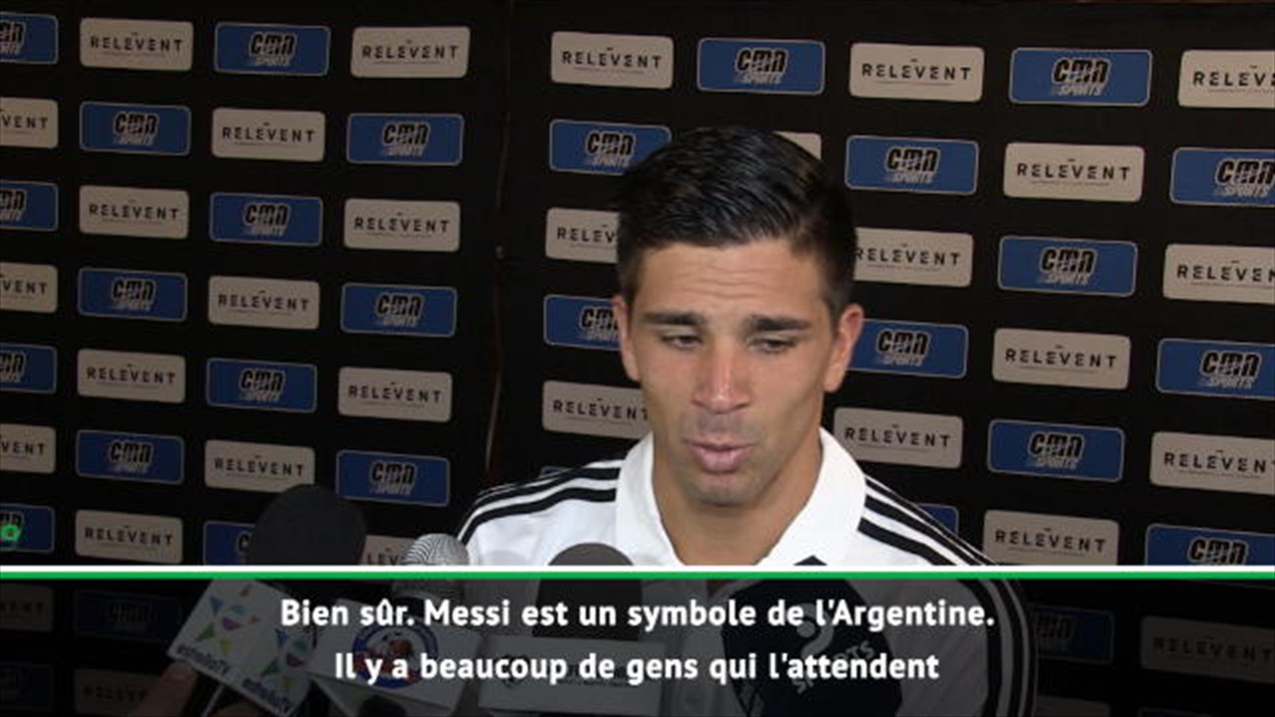 Argentine - Giovanni Simeone : "Messi est un symbole" - Vidéo Football ...