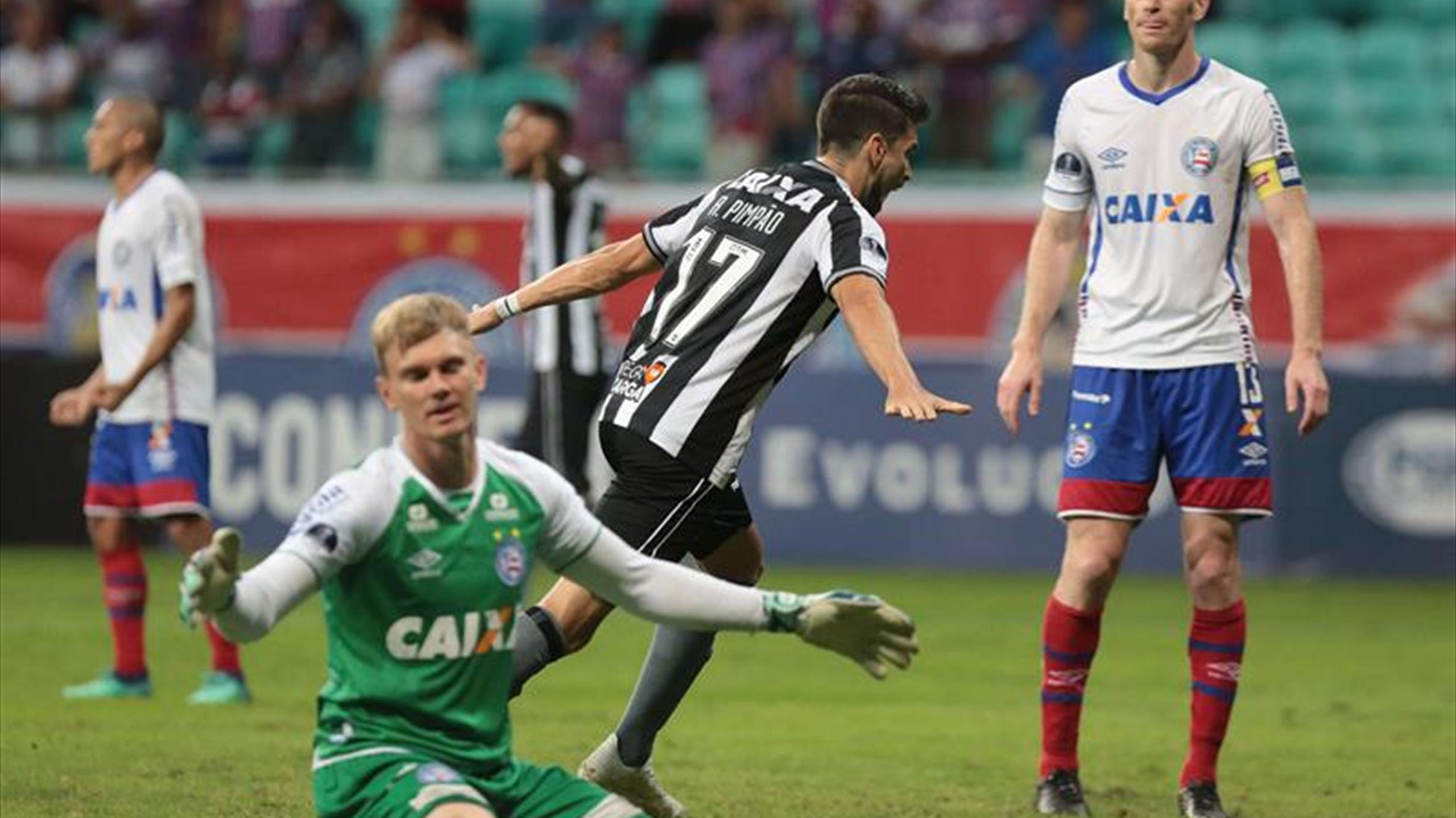 2-1. Bahía se acerca a cuartos tras ganar a un Botafogo que sigue vivo ...