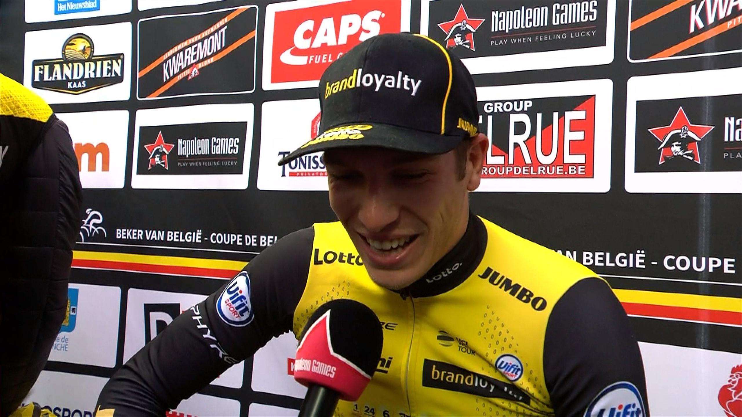 Van Poppel: 'Het was heel lastig met de regen' - Eurosport