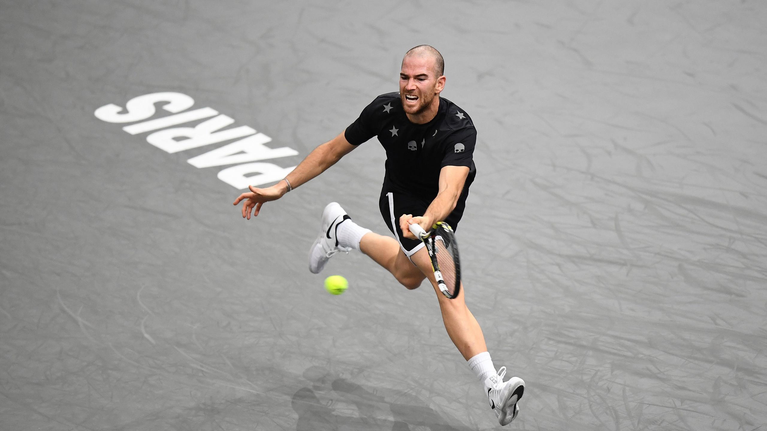 Adrian Mannarino stoppé par Kei Nishikori au 2e tour - Eurosport