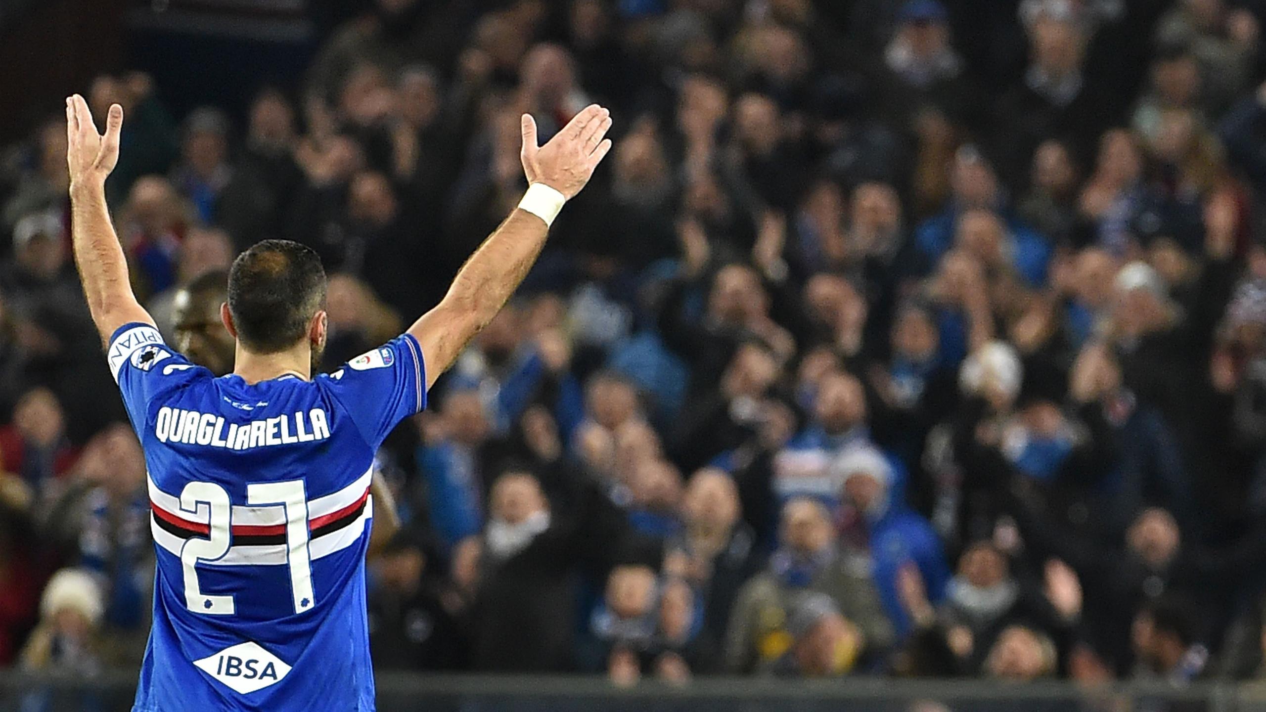 Quagliarella in lacrime dopo il record: "Impensabile eguagliare un mito ...