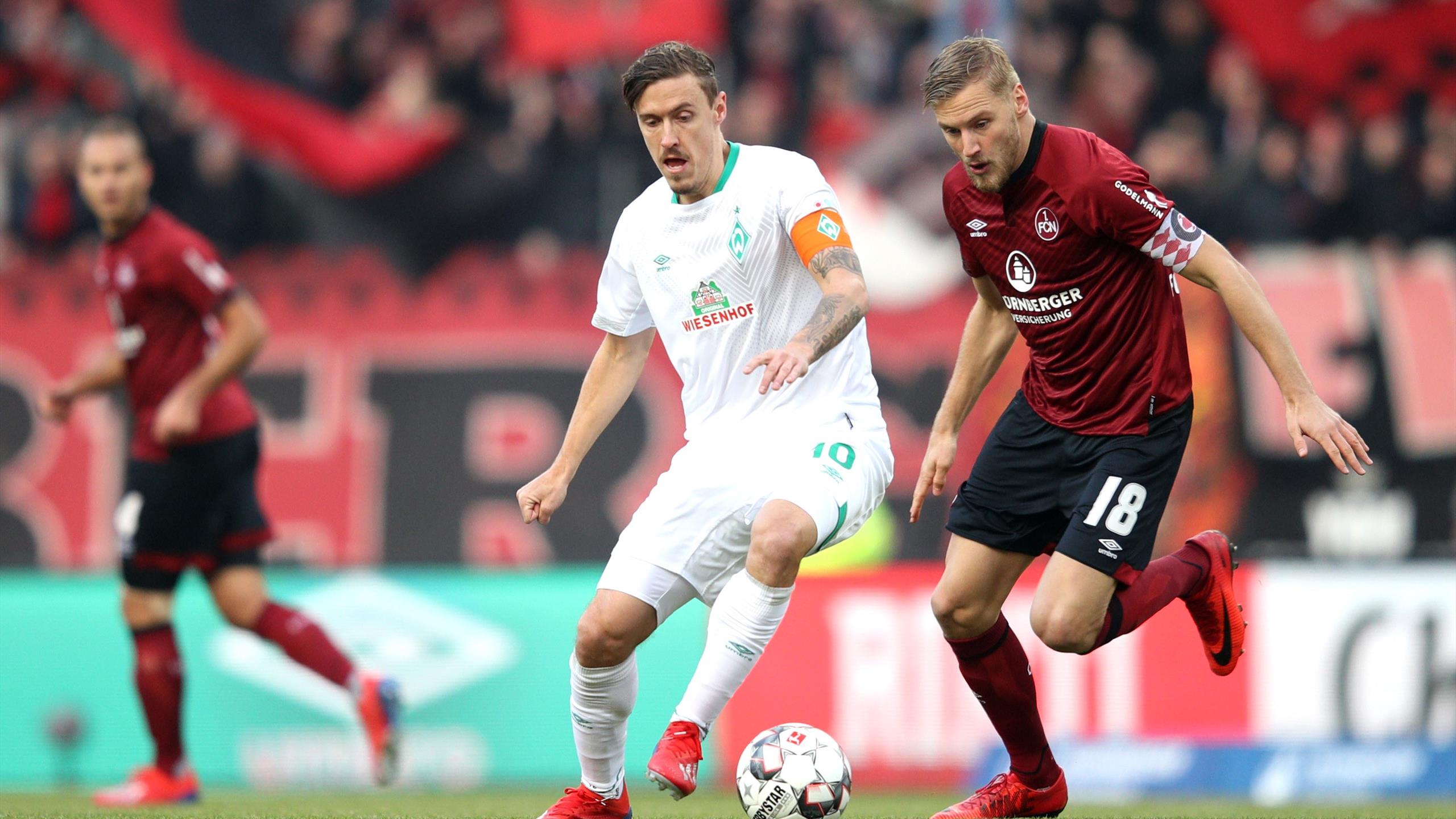Bundesliga | 1. FC Nürnberg rettet Unentschieden gegen SV Werder Bremen ...