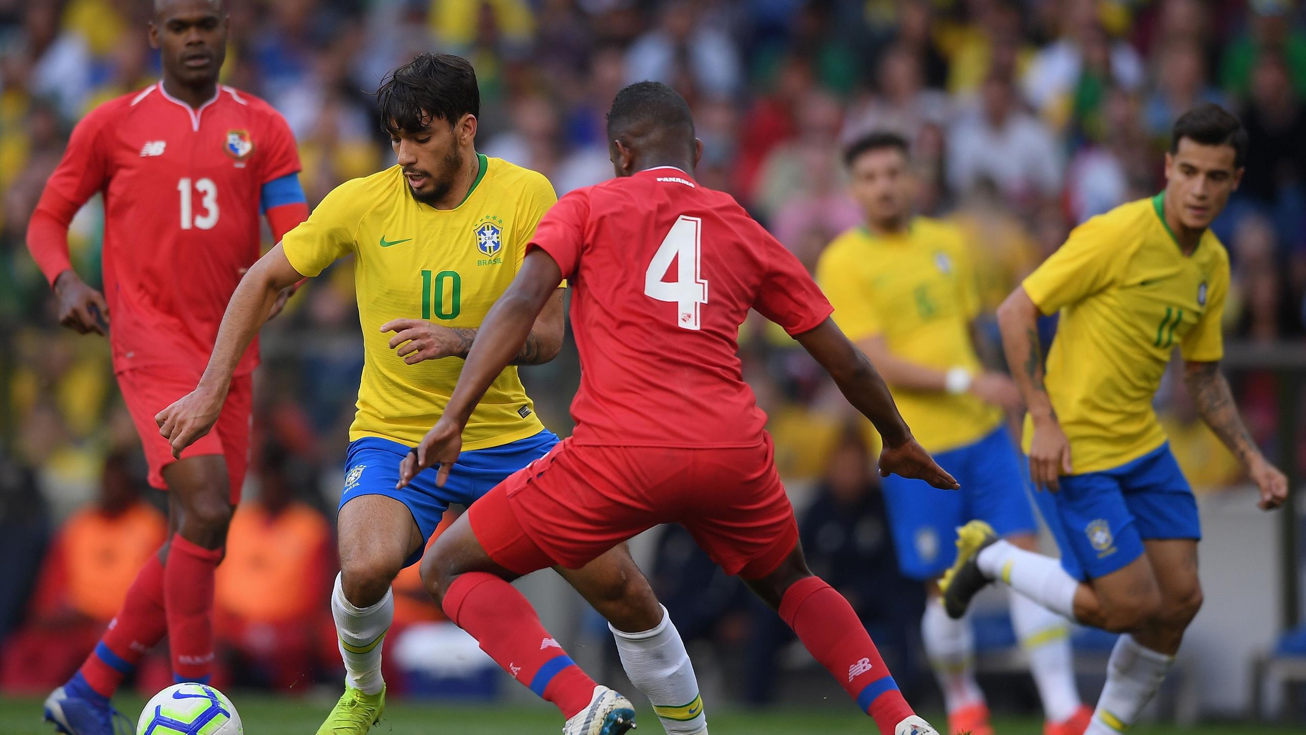 Amistosos internacionales, Brasil-Panamá: Tropiezo histórico (1-1 ...