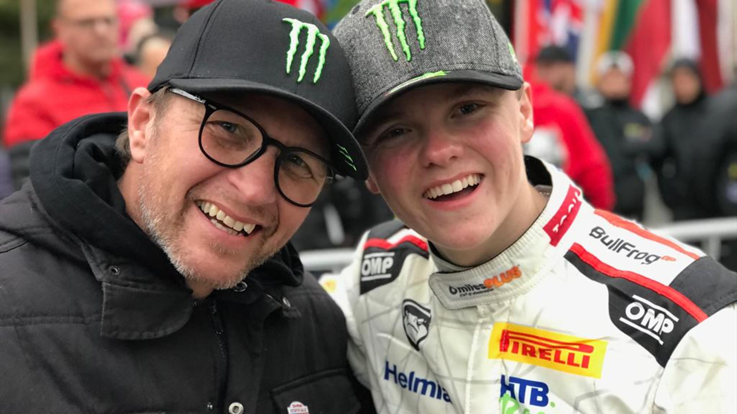 Solberg scores stunning overall victory on ERC1 Junior debut - Eurosport