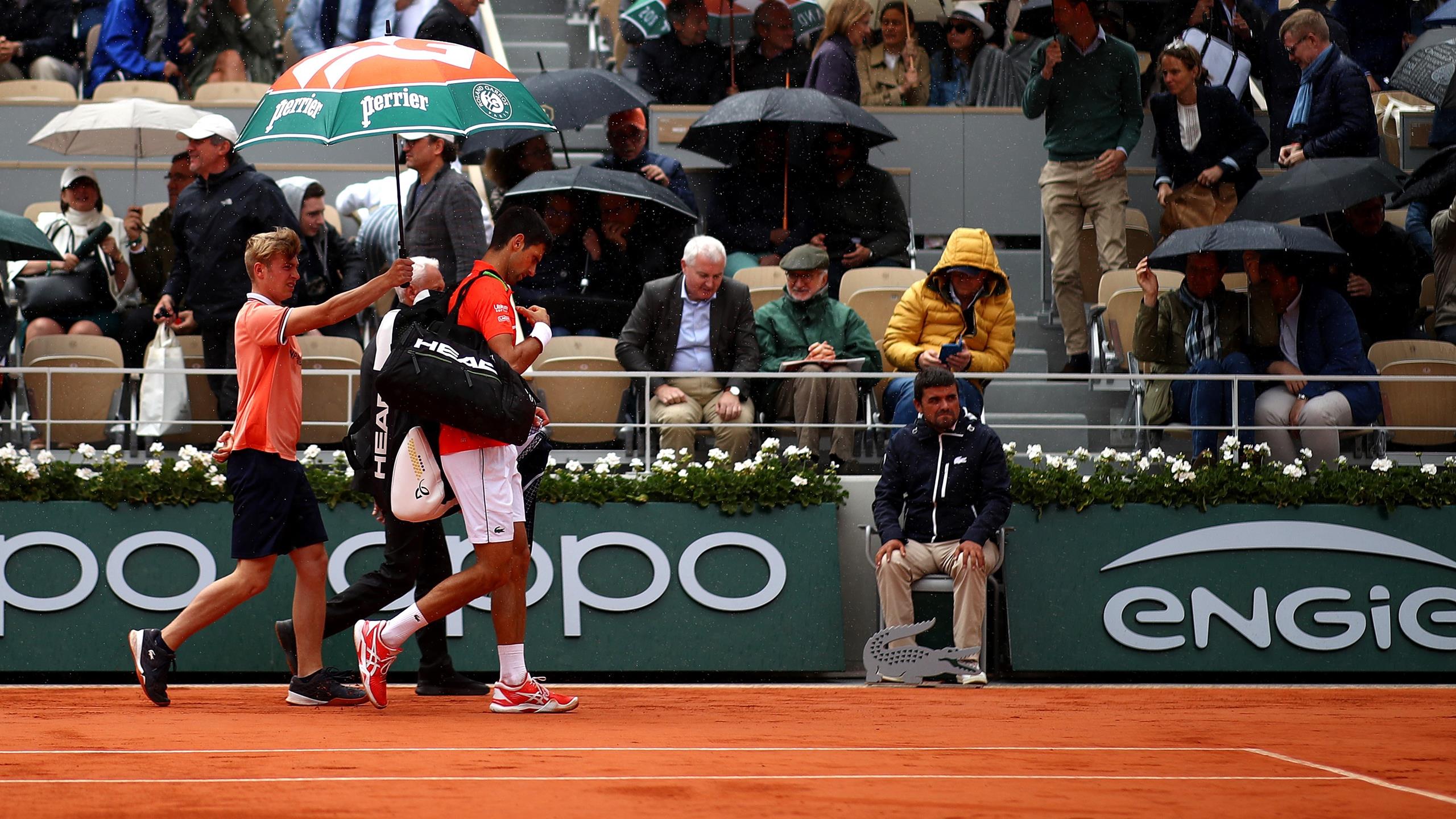 French Open 2019 | Halbfinale abgebrochen: Djokovic und Thiem geht am ...