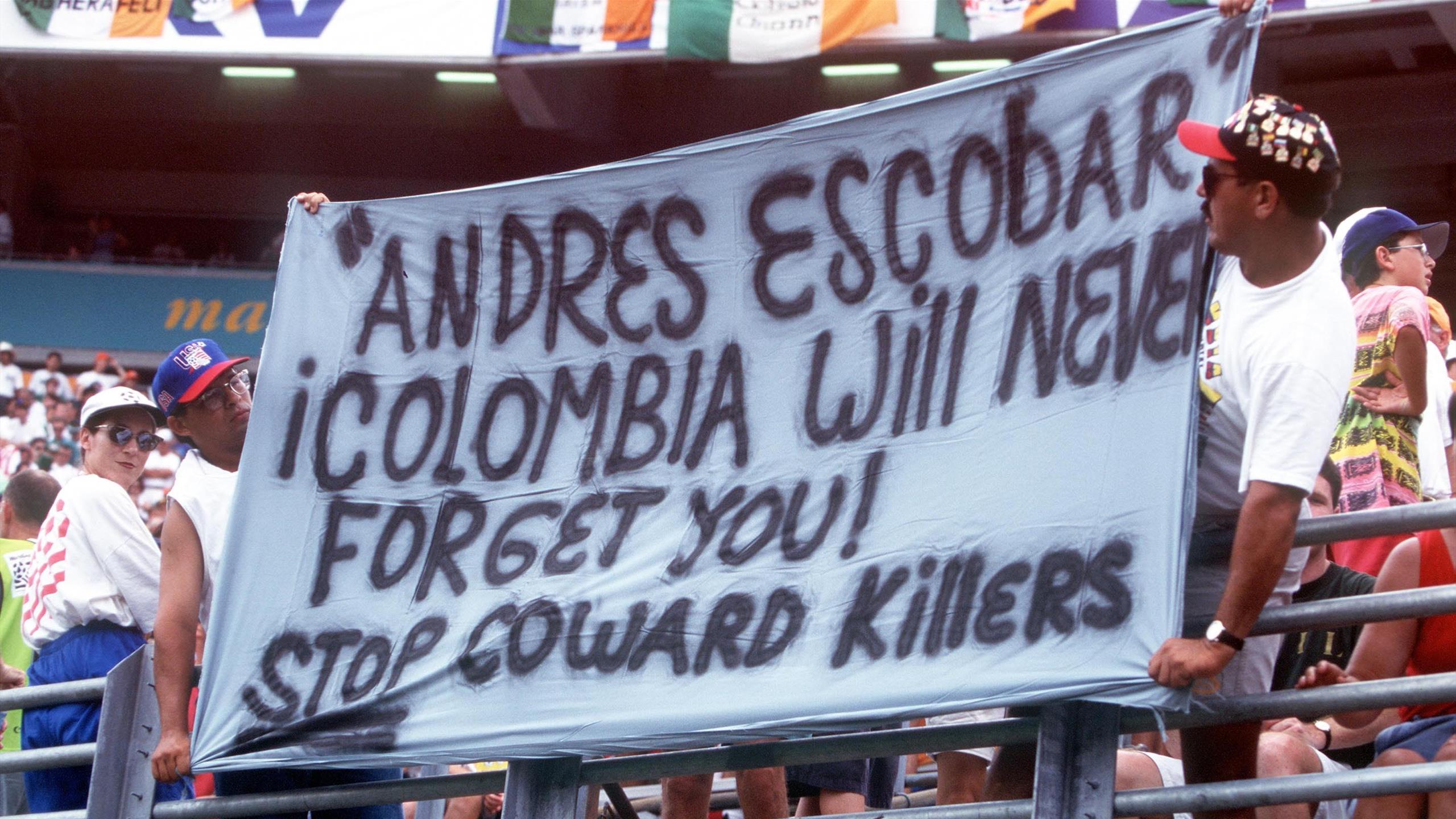 Fotogalería: 25 años del asesinato de Andrés Escobar en Colombia ...