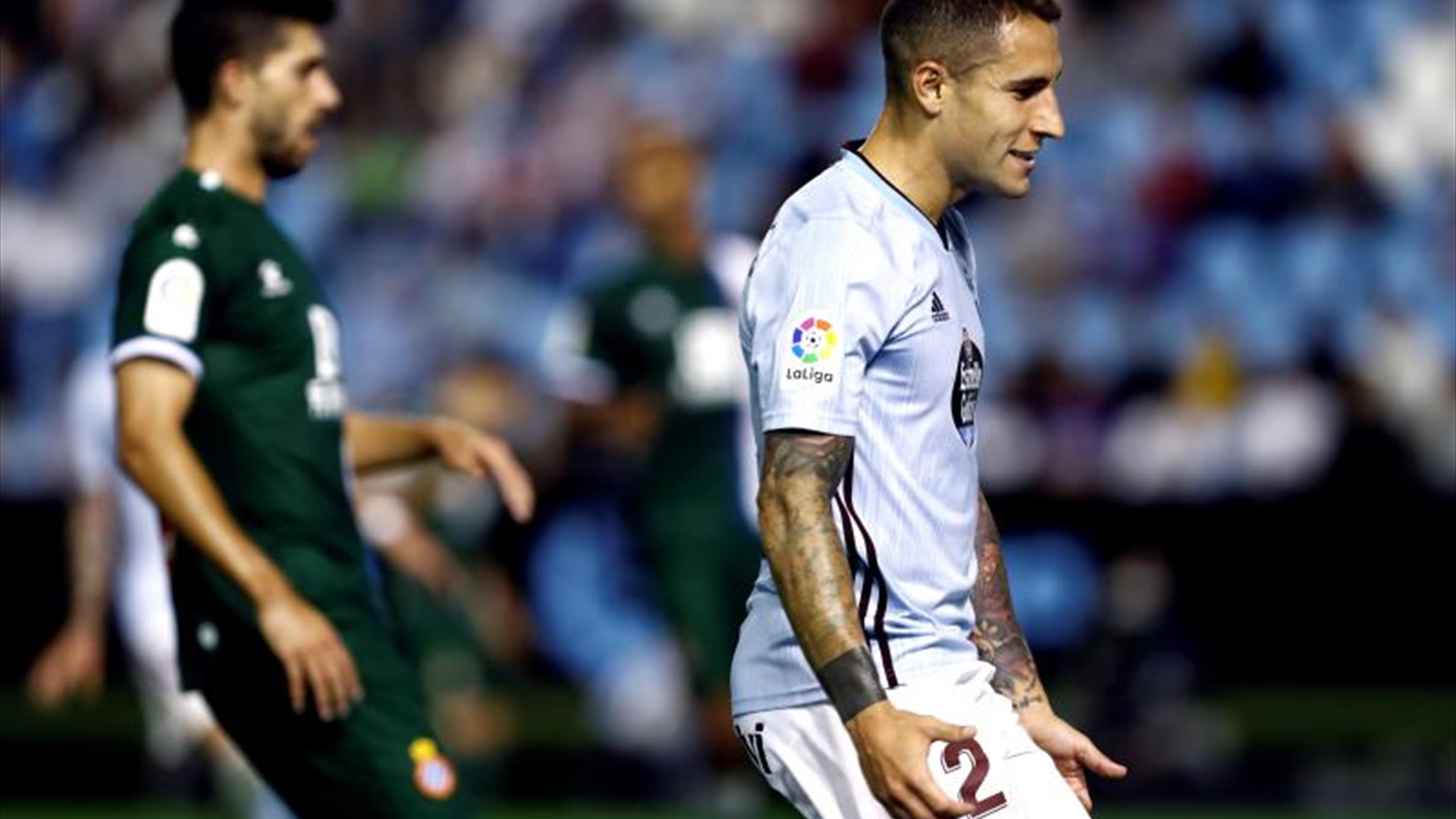 Hugo Mallo, listo para reaparecer ante el Eibar - Eurosport