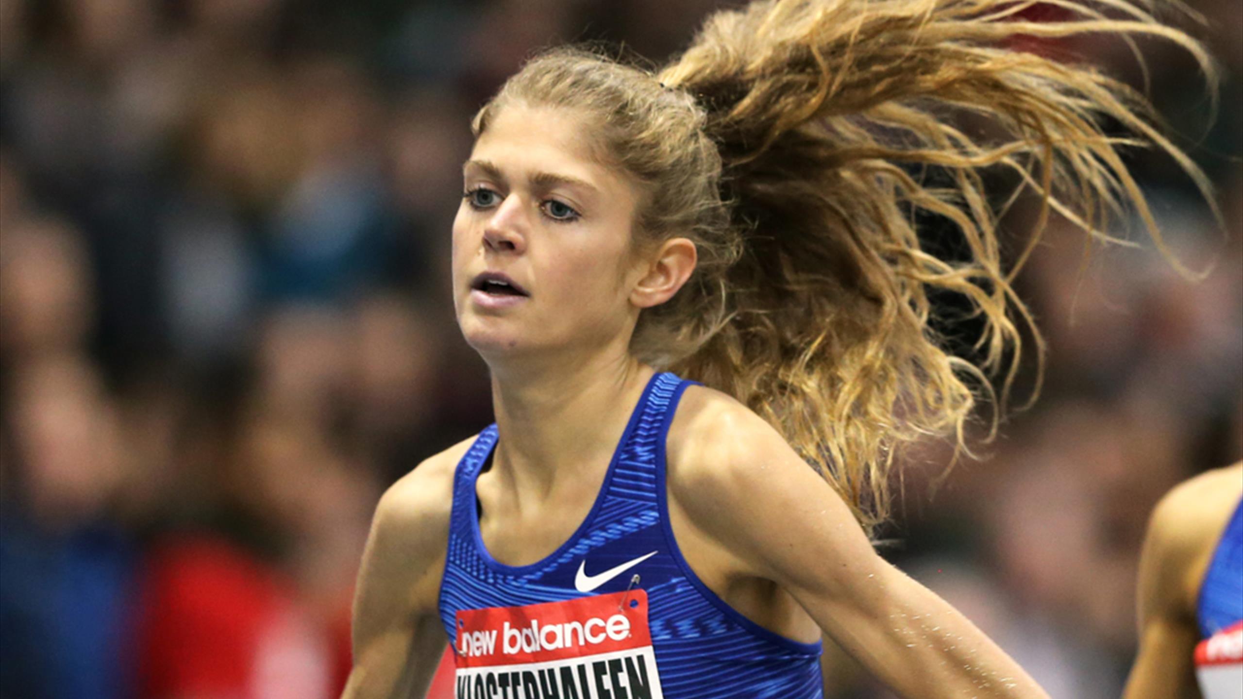 Konstanze Klosterhalfen läuft in Boston Europarekord über 5000 Meter ...