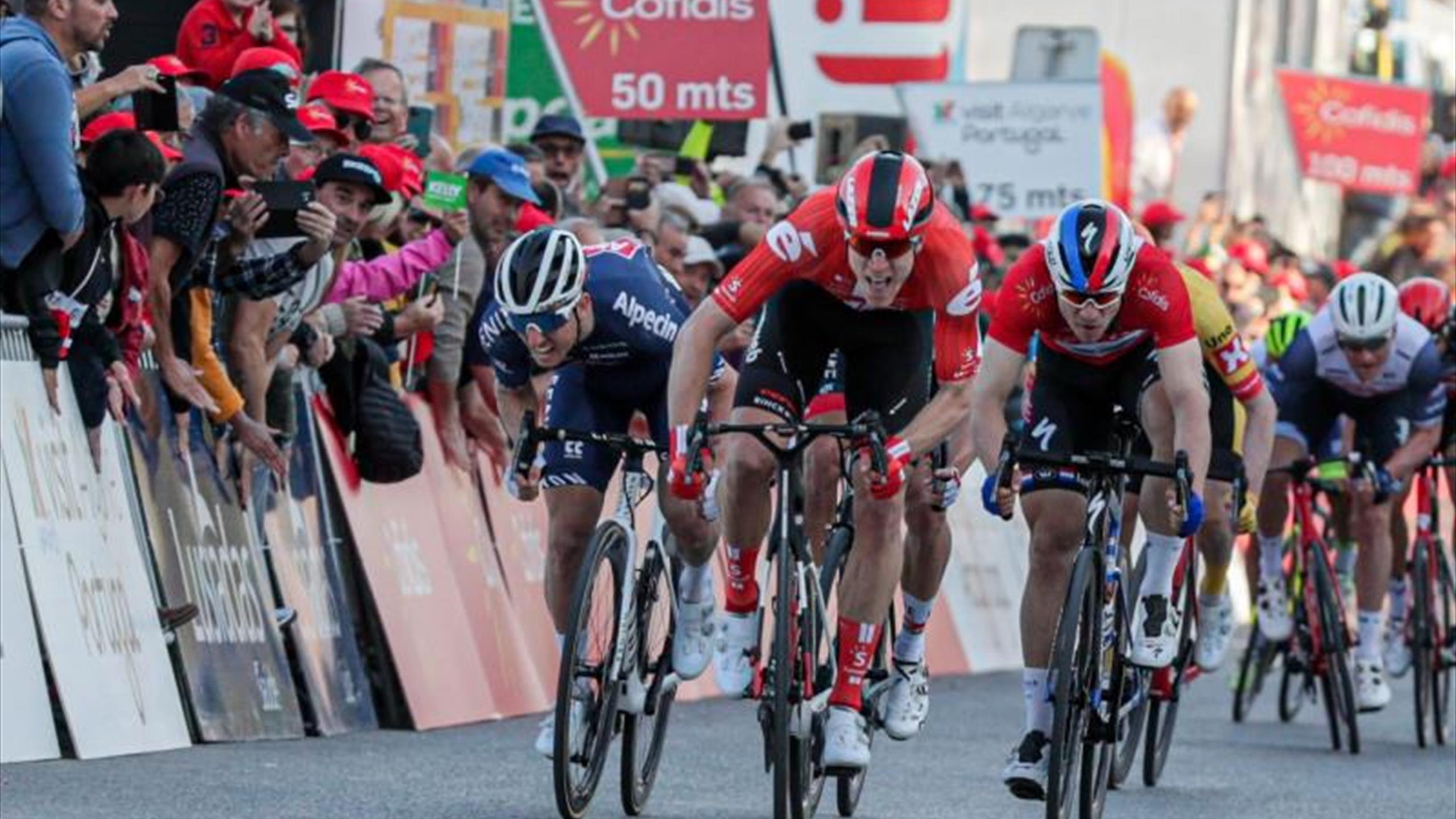El holandés Cees Bol vence en el Algarve y el belga Evenepoel sigue ...
