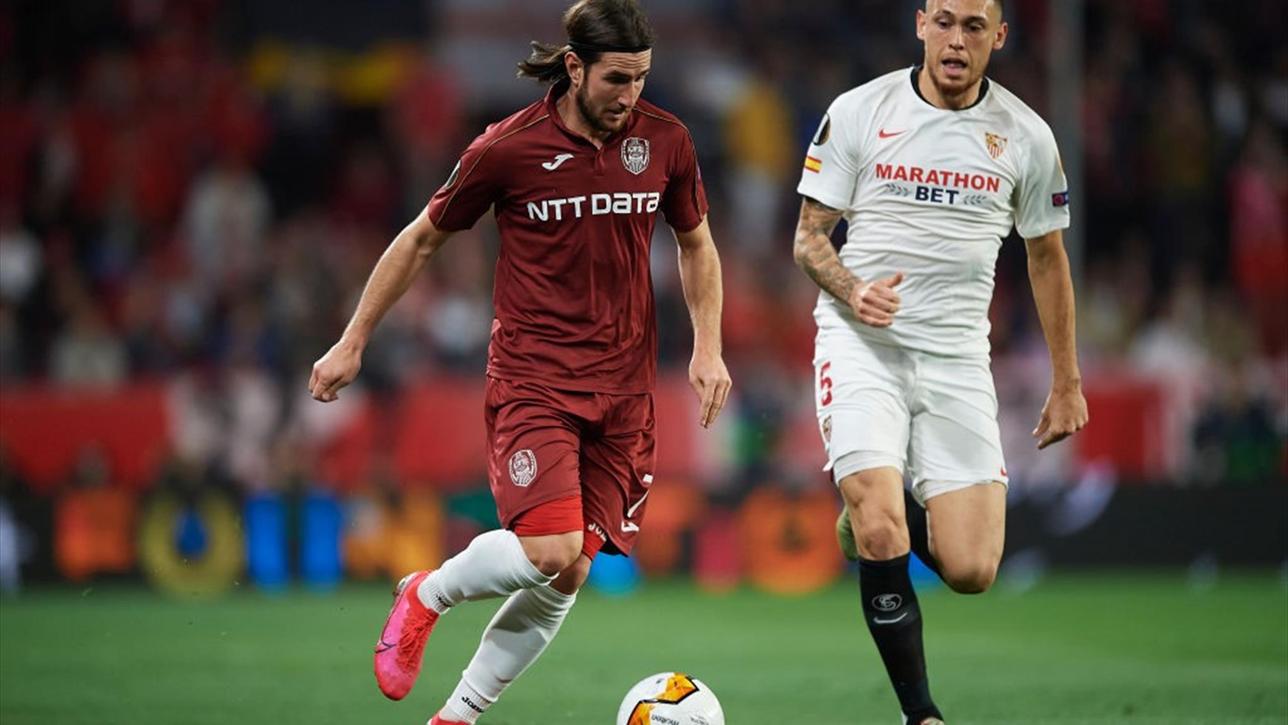 CFR, eliminată din Europa League după două egaluri cu Sevilla - Eurosport