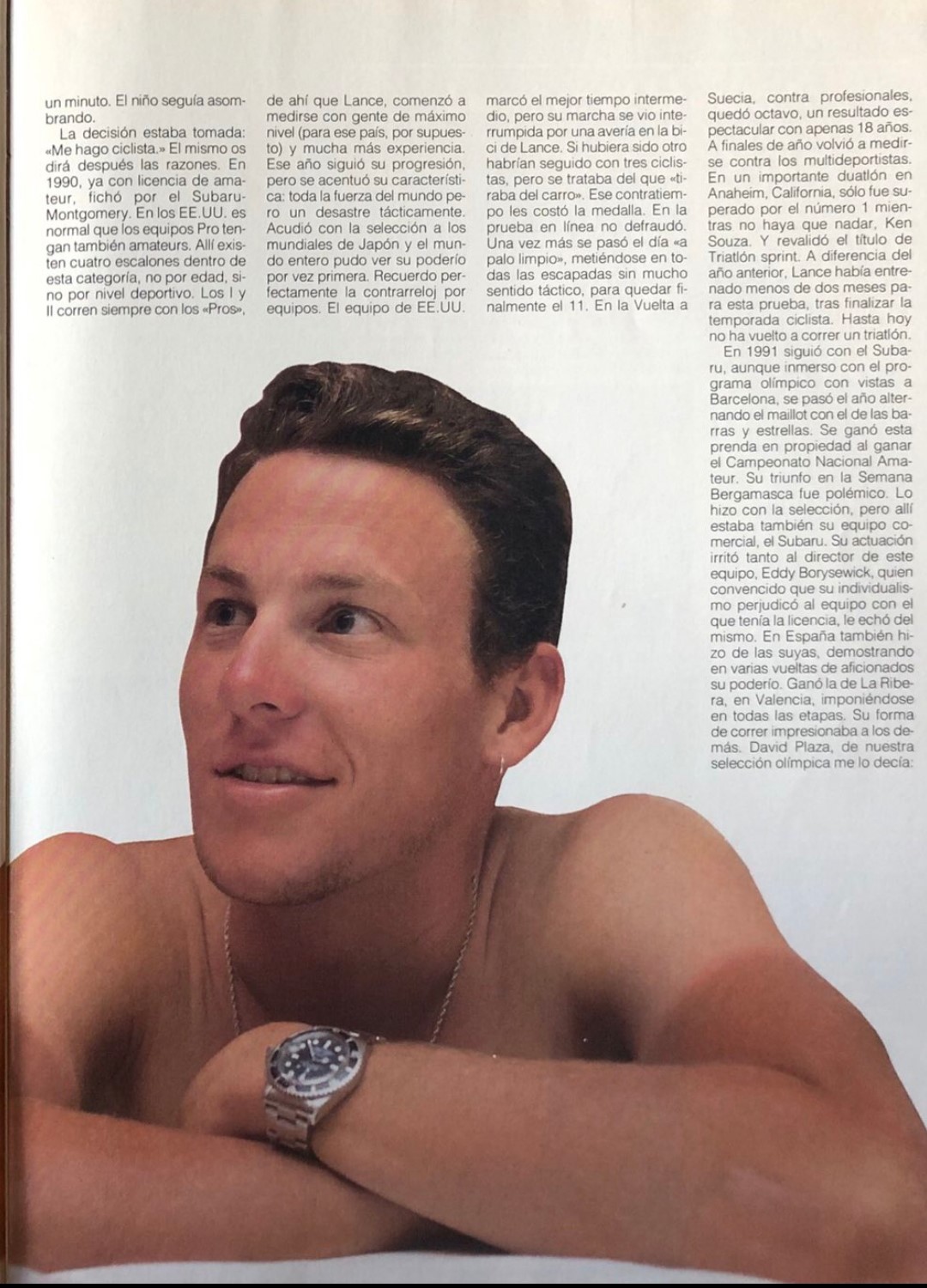 Recuerdos de cuarentena: La entrevista a un joven Lance Armstrong que ...