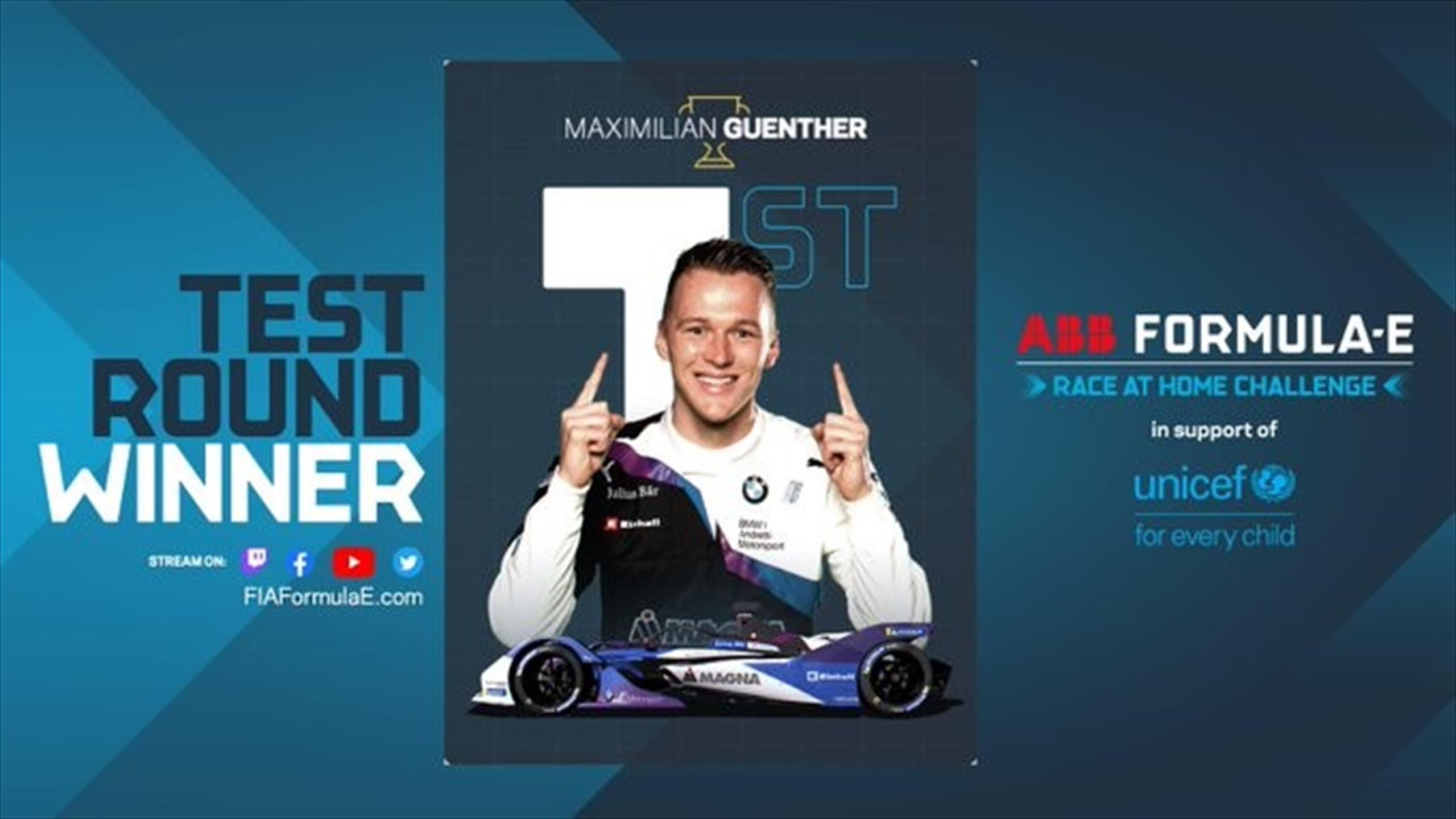 Fórmula E virtual: Max Günther domina desde su volante en casa ...