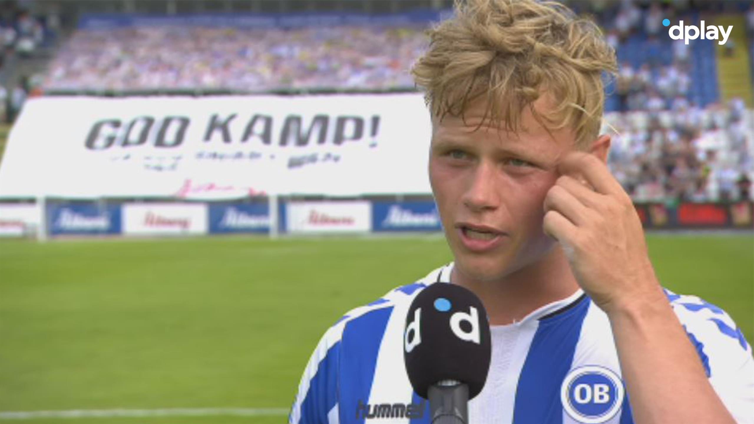 Jeppe Tverskov efter at have sikret Europa League-playoff: Det var ...