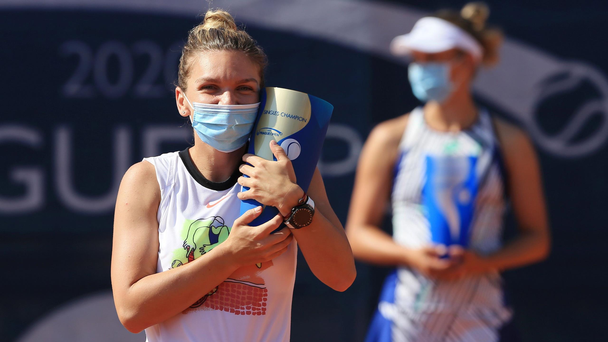 VIDEO - WTA Prague, Halep : "Je donne ma réponse lundi pour l'US Open ...