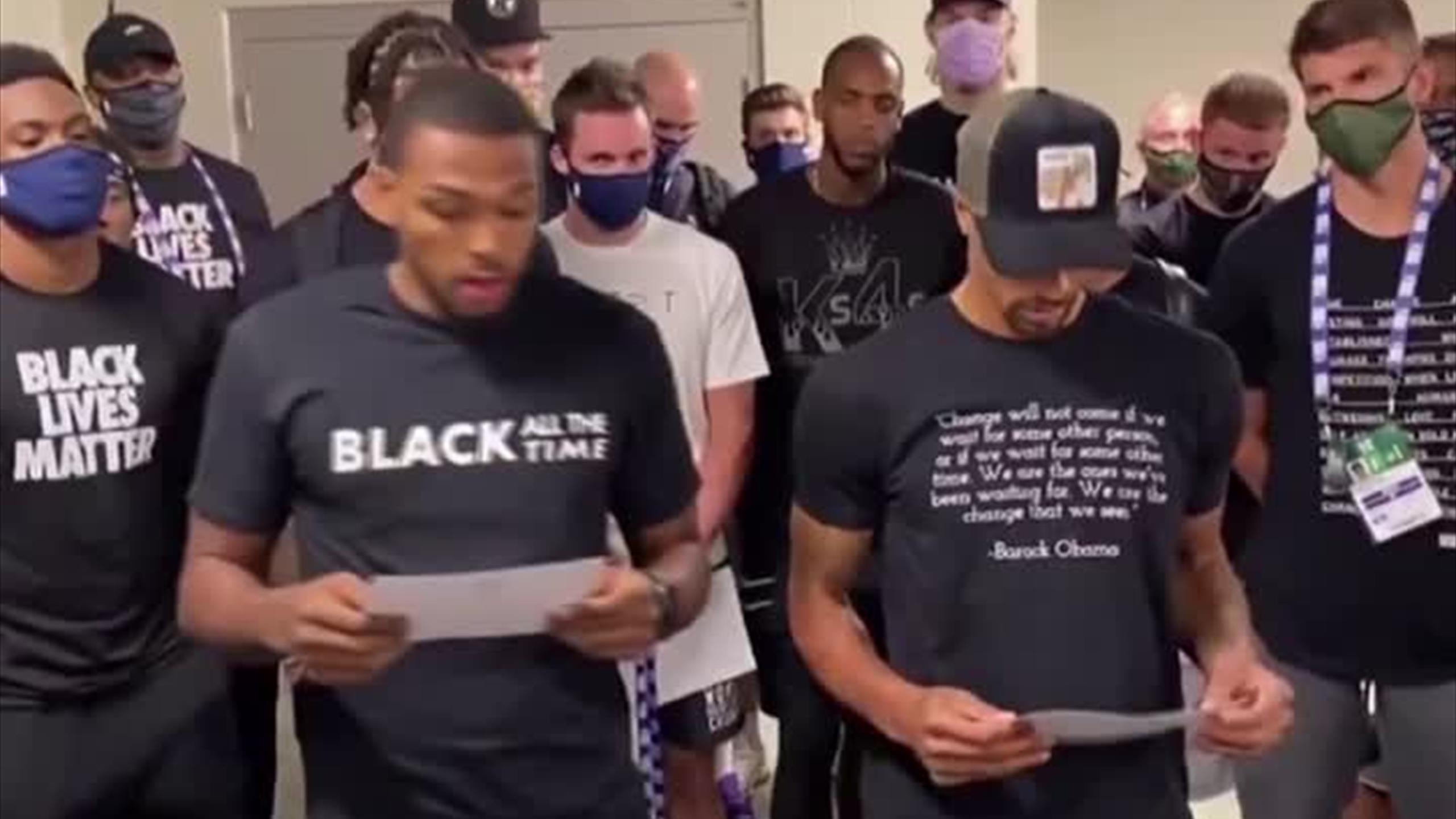 NBA - Le boycott des Milwaukee Bucks et l'appel à la justice pour Jacob ...