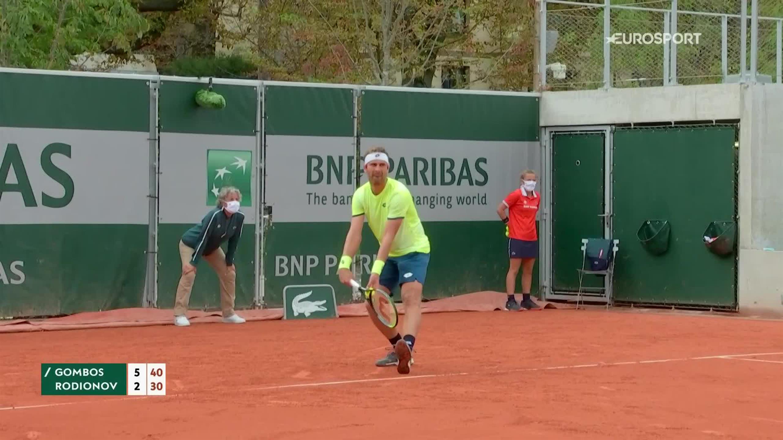 Highlights | Norbert Gombos - Jurij Rodionov - Tennis video - Eurosport