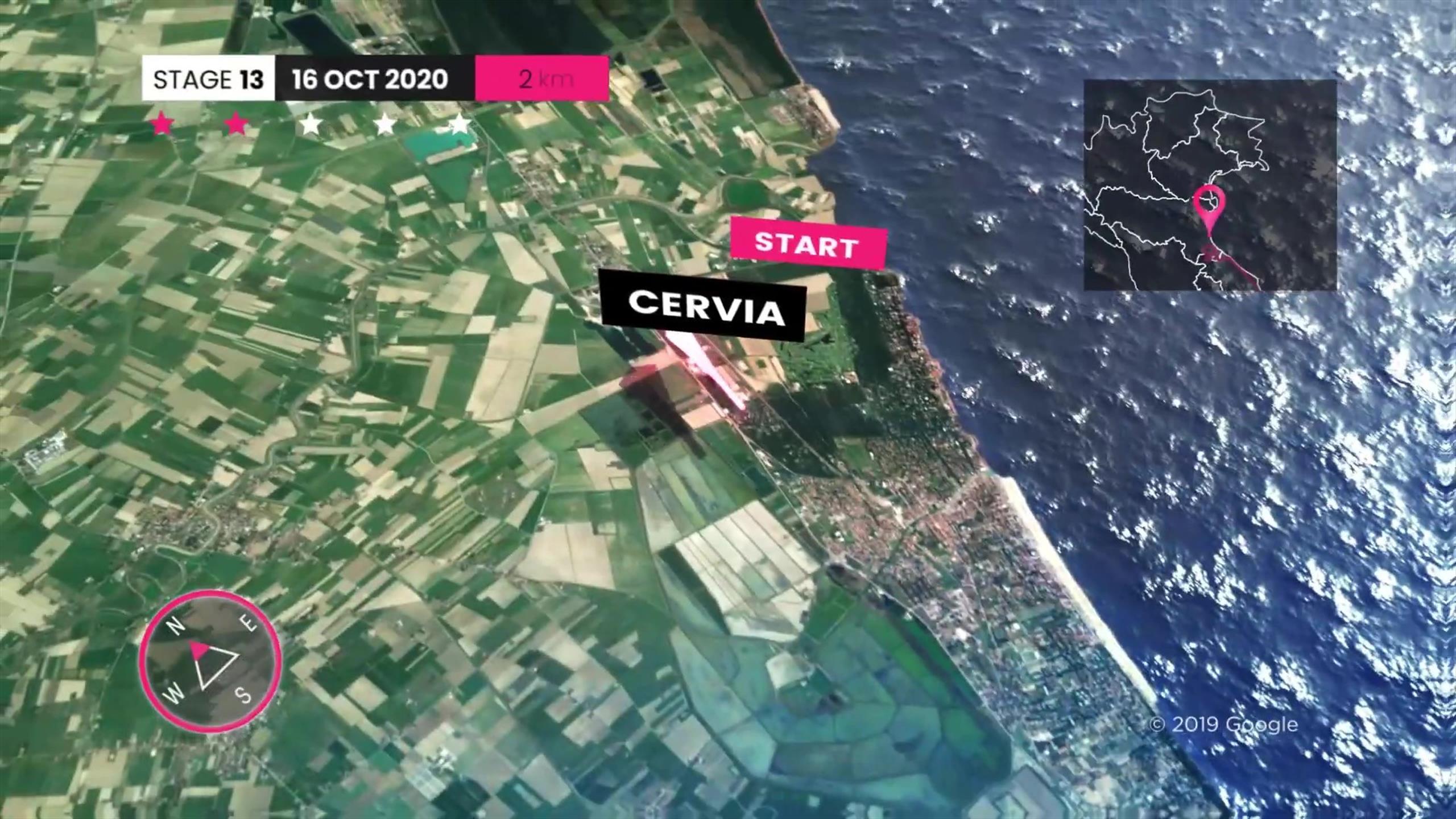 Giro d'Italia 2020 - Route, Map and Profiles: Stage 13 Profile ...