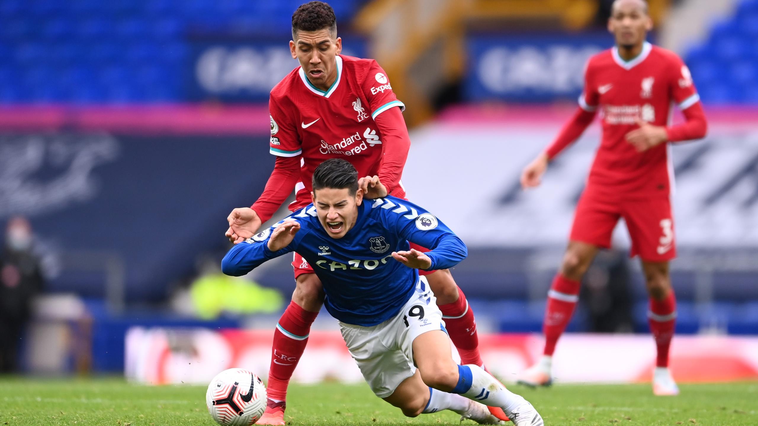 Spectacol total în Merseyside derby! Everton rămâne lider în Premier ...