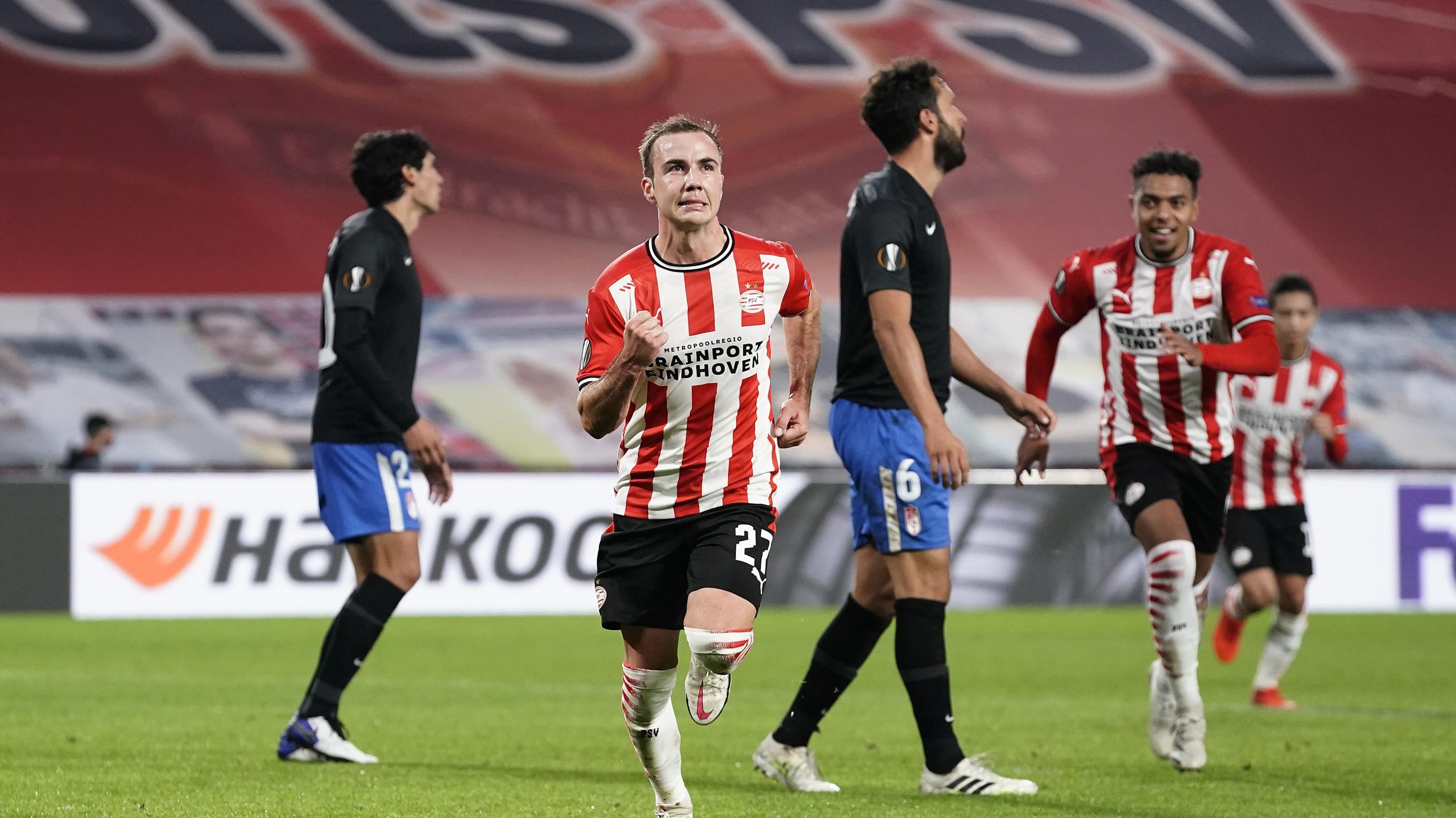 Götze: Spaß am Fußball ist zurück bei der PSV Eindhoven - Eurosport
