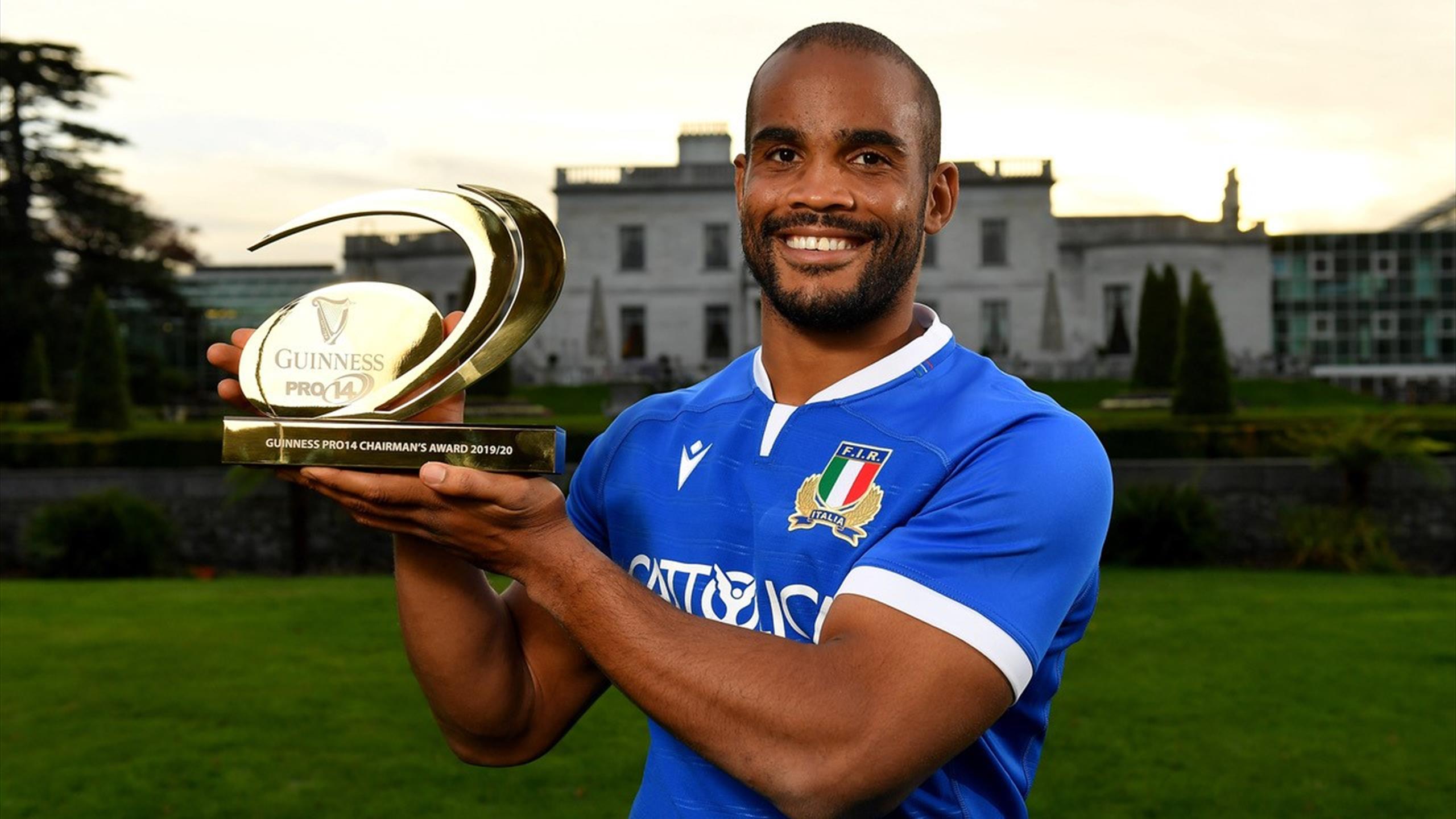 Rugby, Mbandà premiato dal Pro14: "Coraggio e impegno incredibili ...