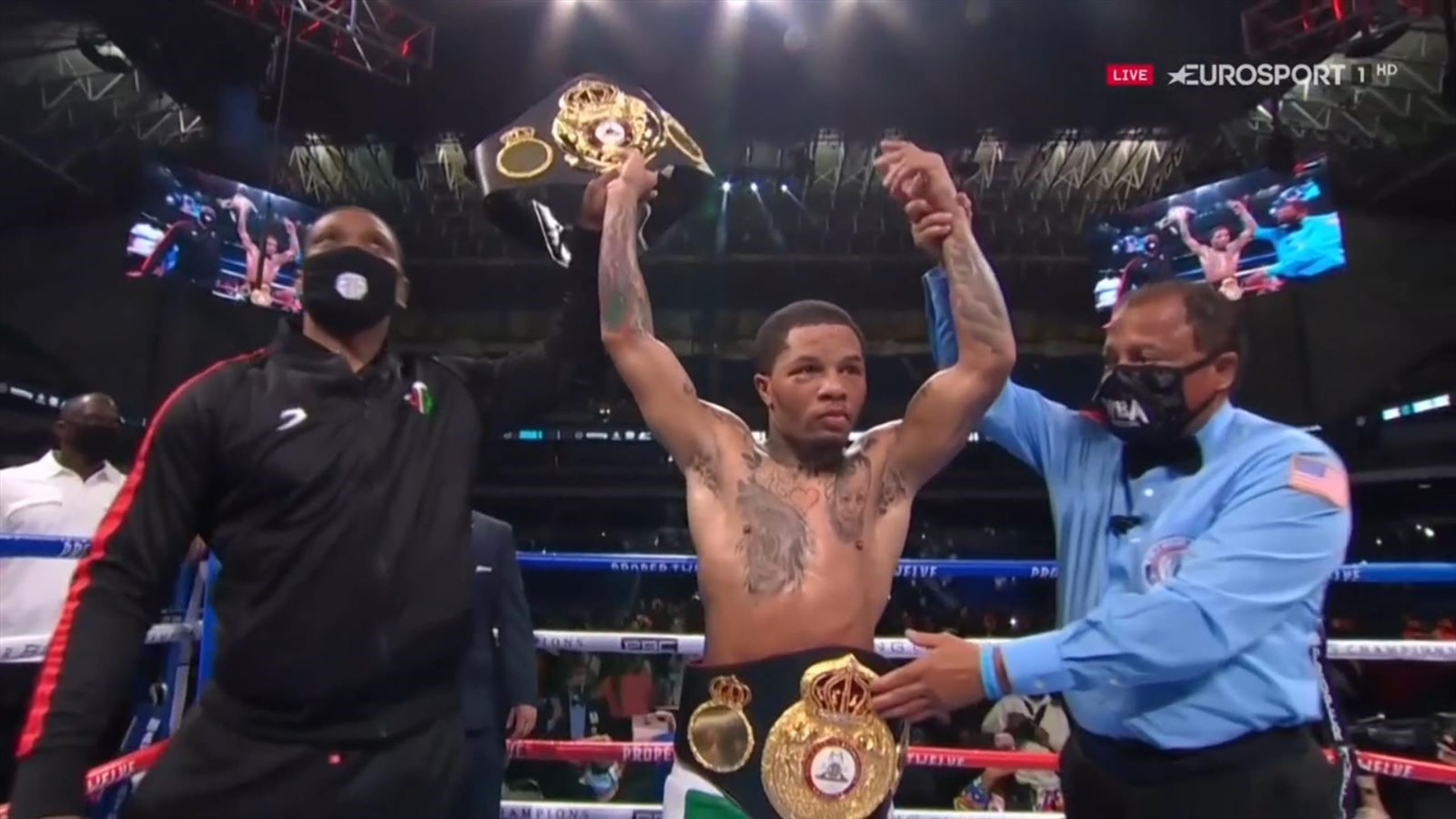 Un KO para el recuerdo: Gervonta Davis brilló ante Santa Cruz - Boxeo ...