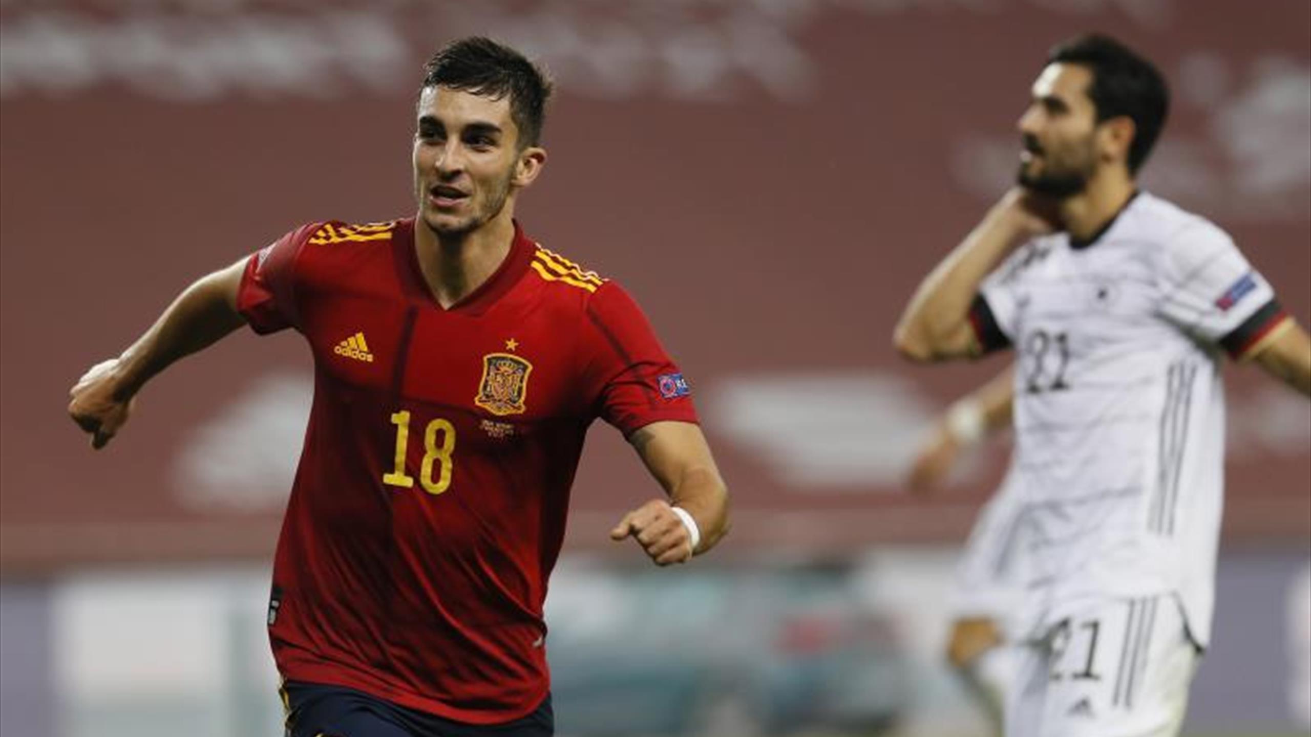 Ferrán Torres: "Todo jugador sueña con meter tres goles" - Eurosport