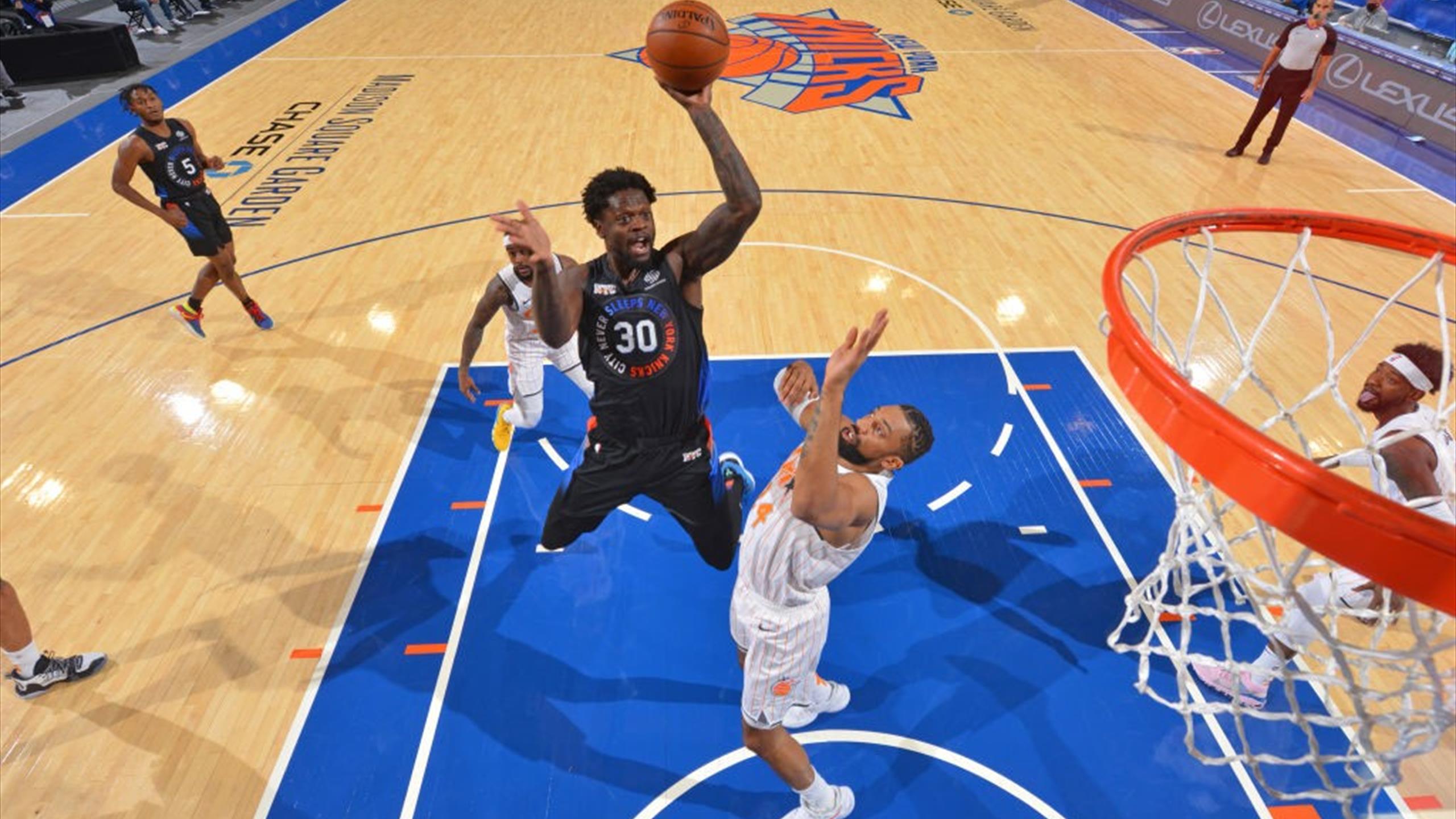 NBA - Les Knicks ouvrent le Martin Luther King Day en dominant le Magic ...