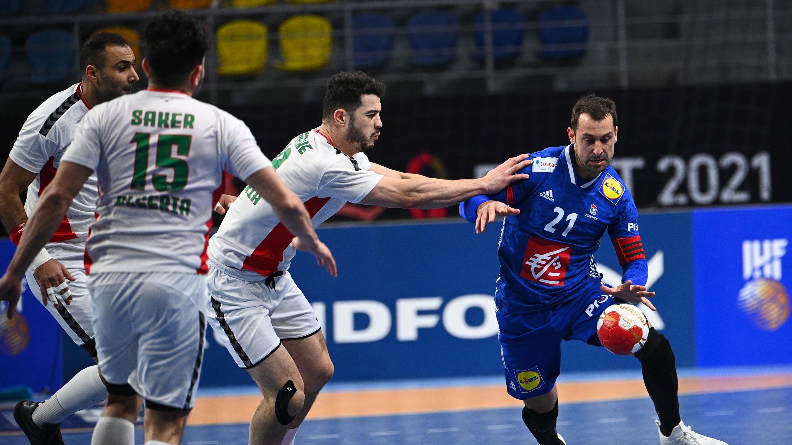 Handball-WM: Frankreich schlägt Algerien (Highlights) - Handball Video ...