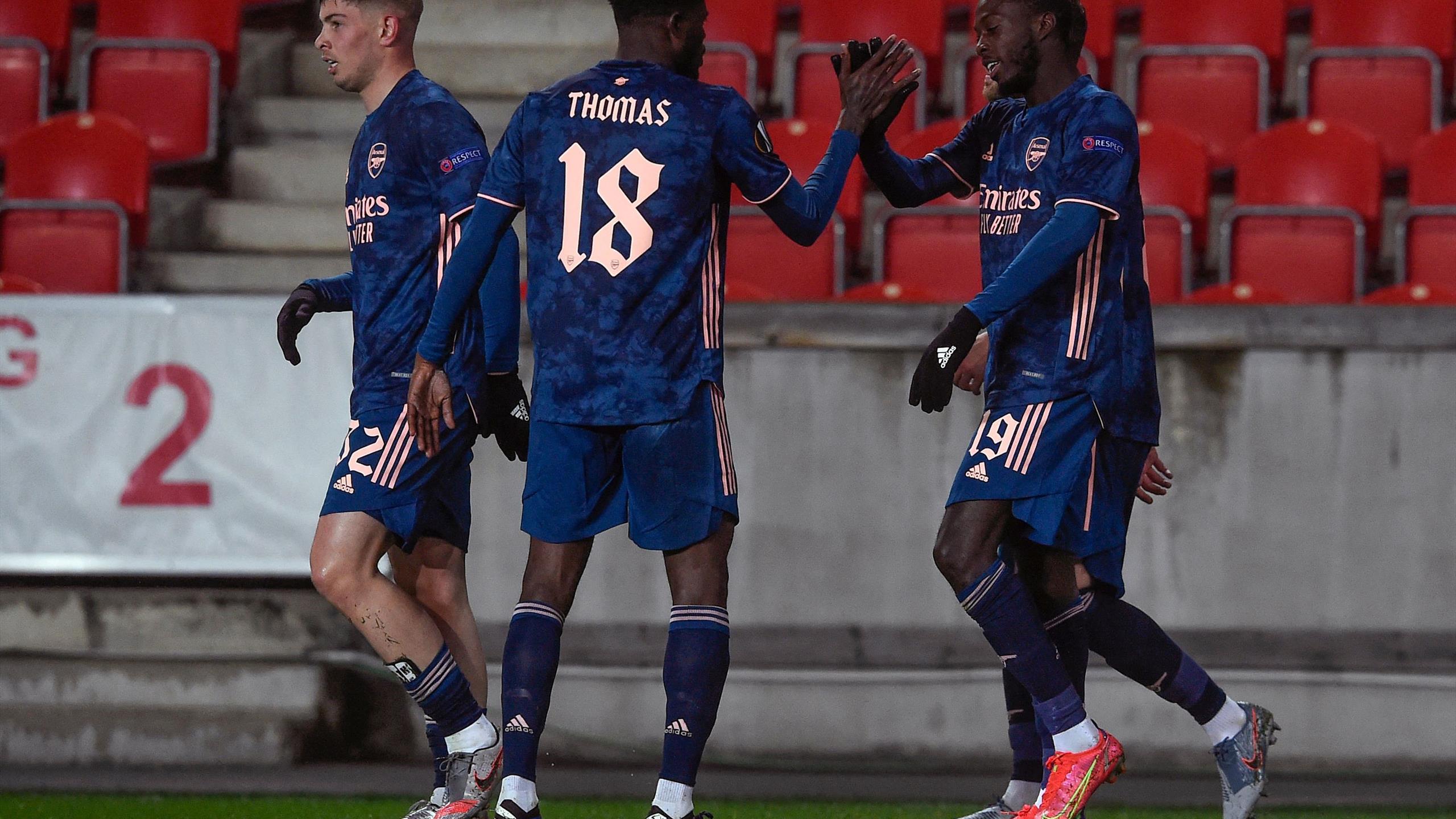 Arsenal a trecut fără probleme de Slavia Praga! Man United, Villareal ...