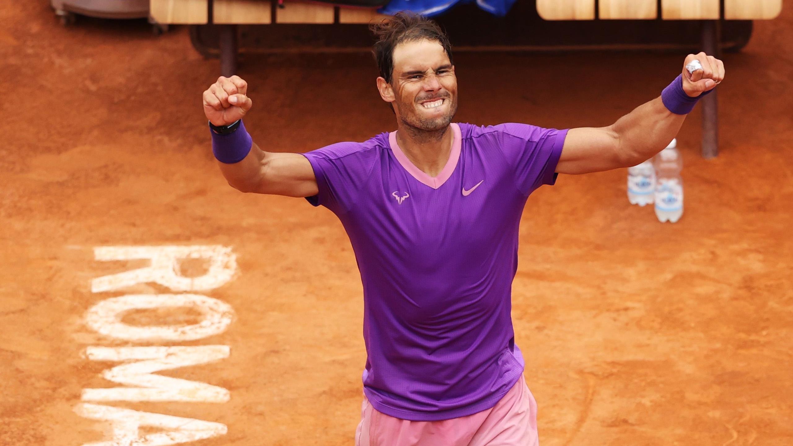 ATP Rom - Highlights: Rafael Nadal lässt gegen Alexander Zverev alles ...