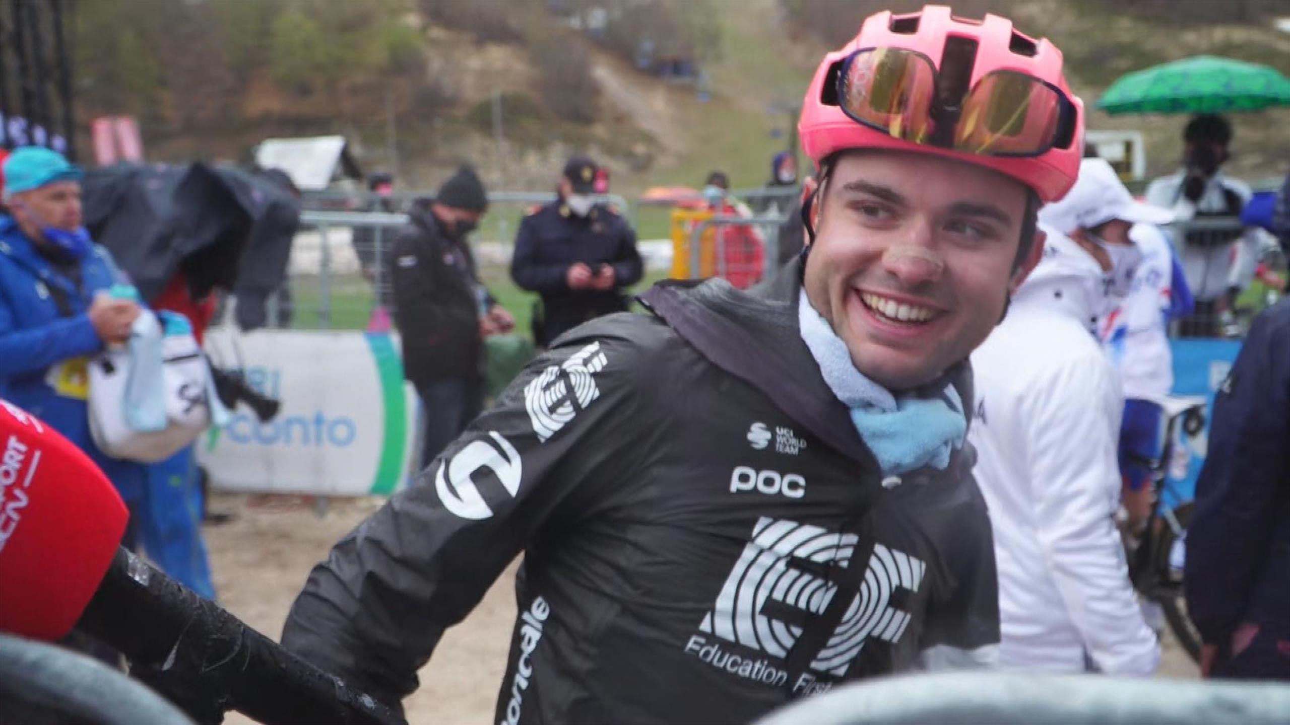 Simon Carr : "Bouchard était très fort aussi" - Vidéo Cyclisme - Eurosport