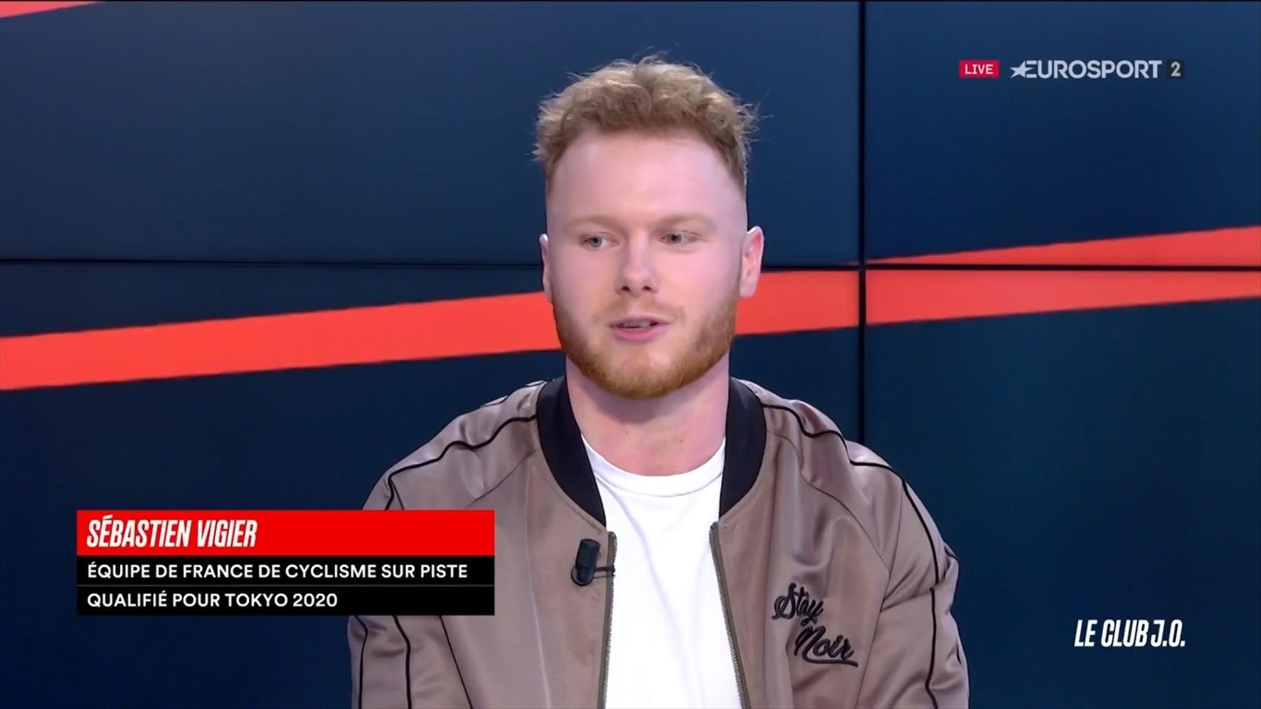 "On vise une médaille" : le cycliste sur piste Sébastien Vigier donne ...