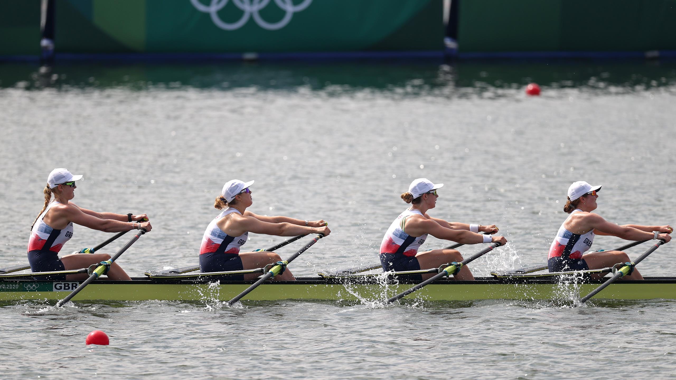 Tokyo 2020 | Zilveren plak voor vrouwen vier - Roeien video - Eurosport