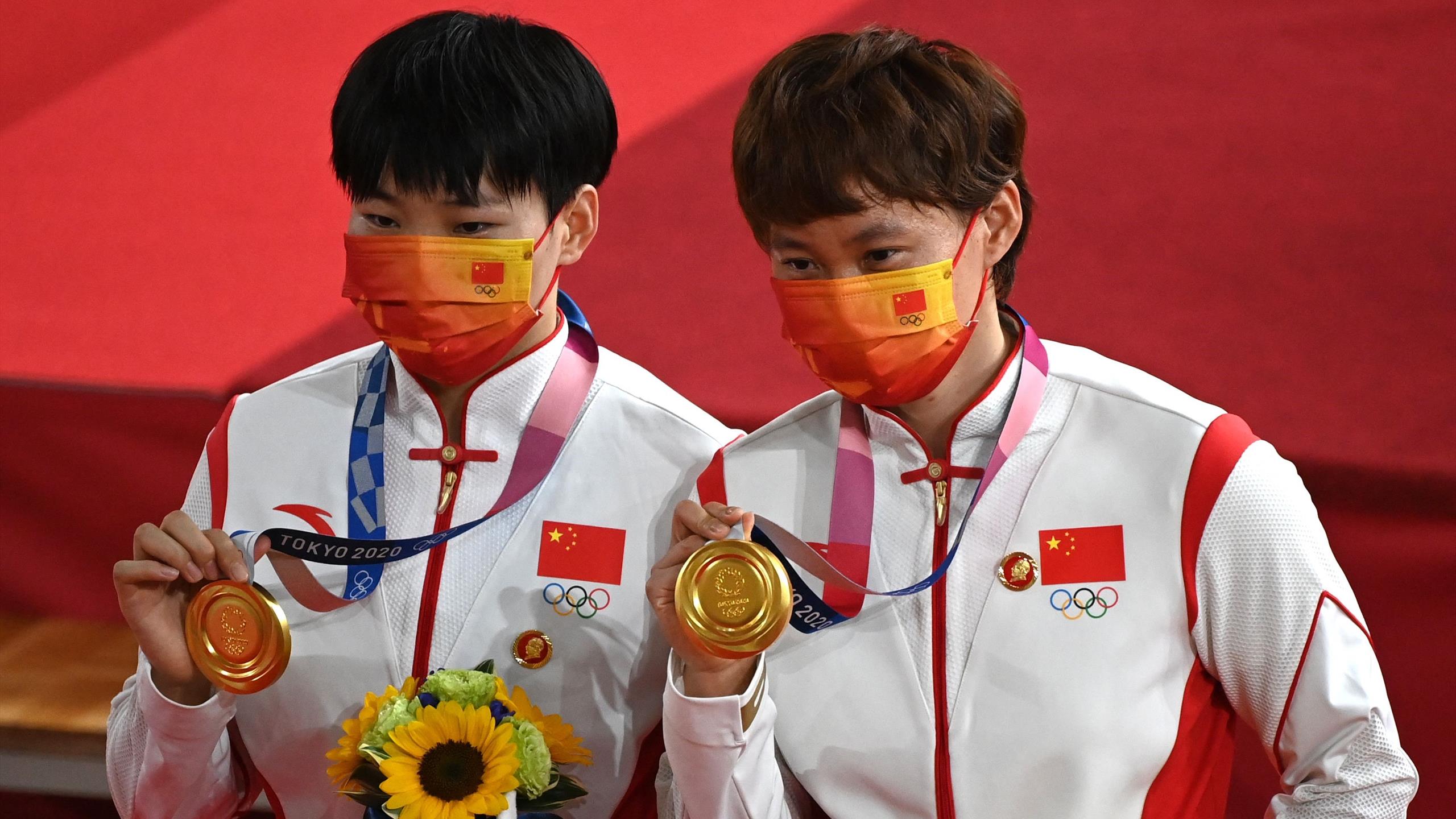 Olympia 2021: IOC untersucht Verstoß von Teamsprint-Siegerinnen Zhong ...