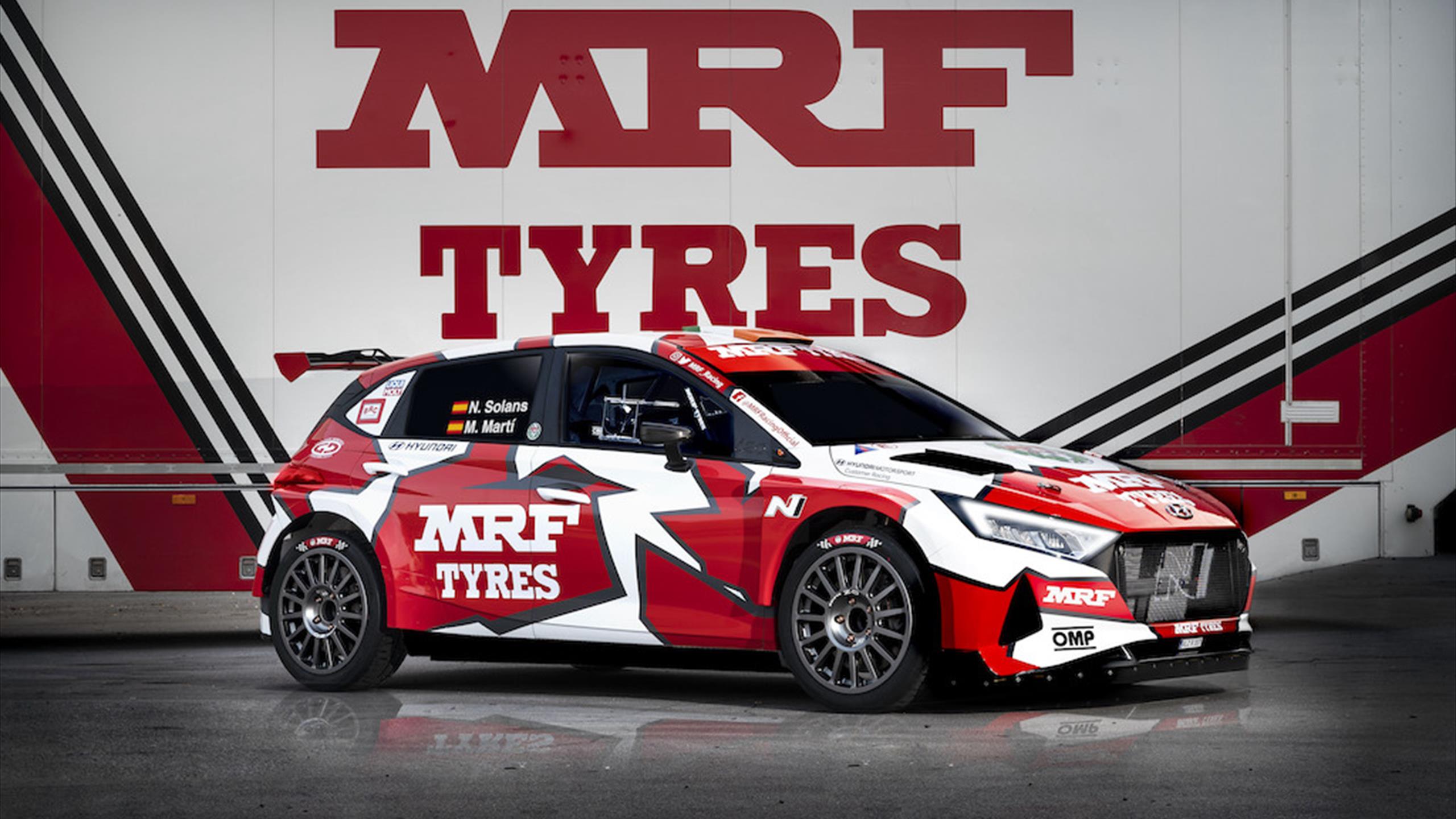 Hungary for ERC: Team MRF Tyres shows off its all-new Hyundai i20 N ...